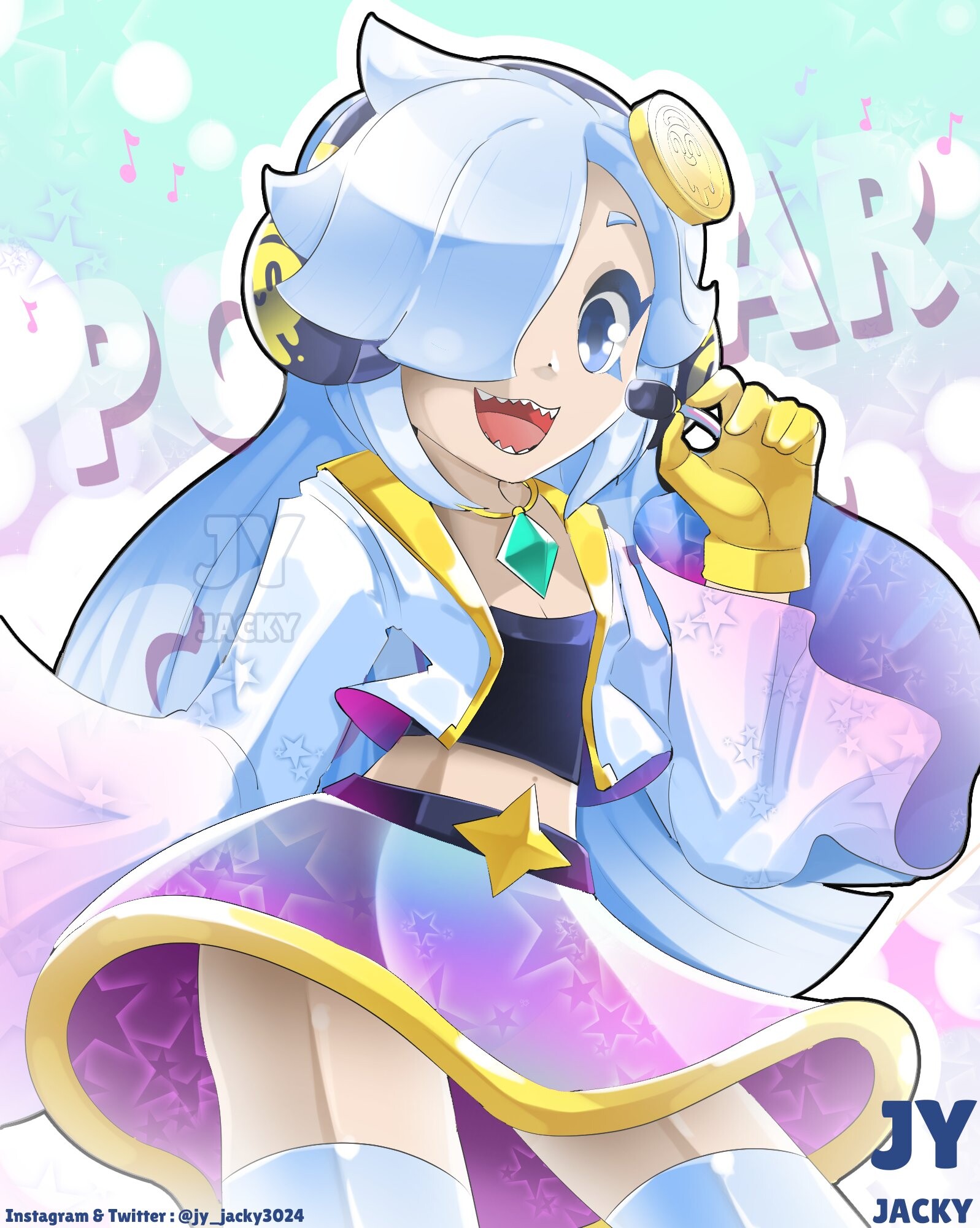 ArtStation - Pop Star Colette :3🎵🎶