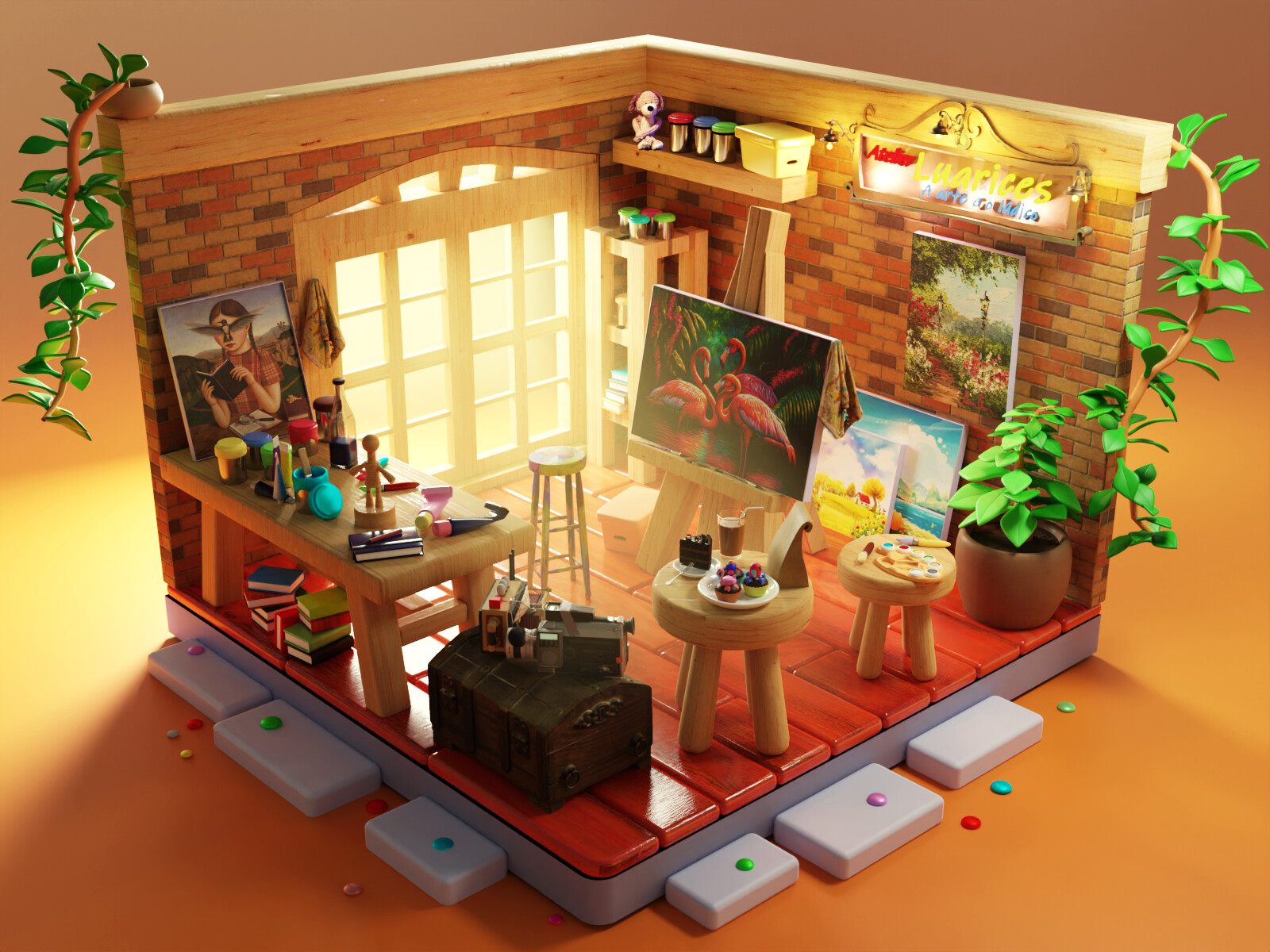 ArtStation - Luarices Art Atelier (Exercise)