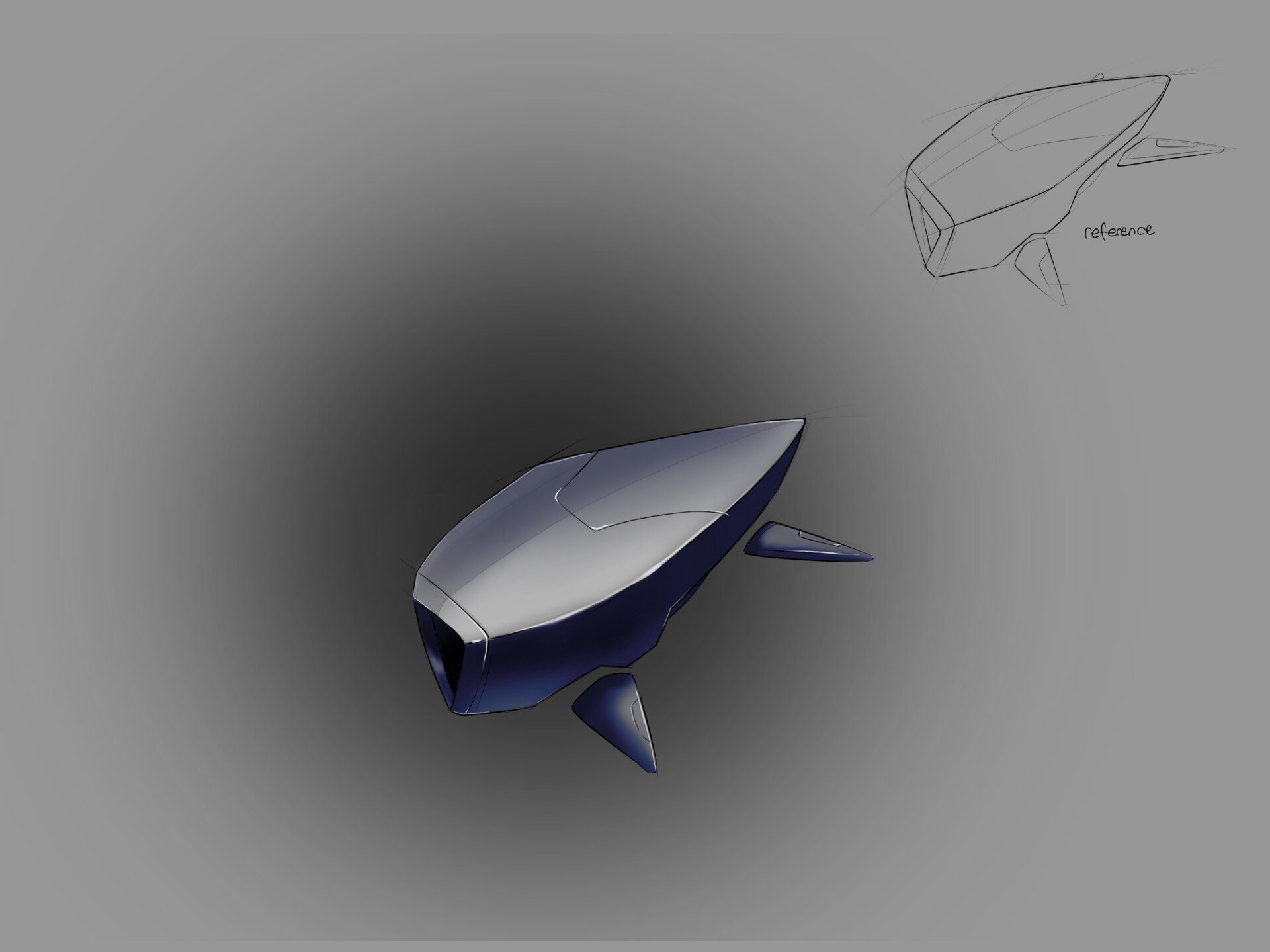 ArtStation - Shadow and highlight study