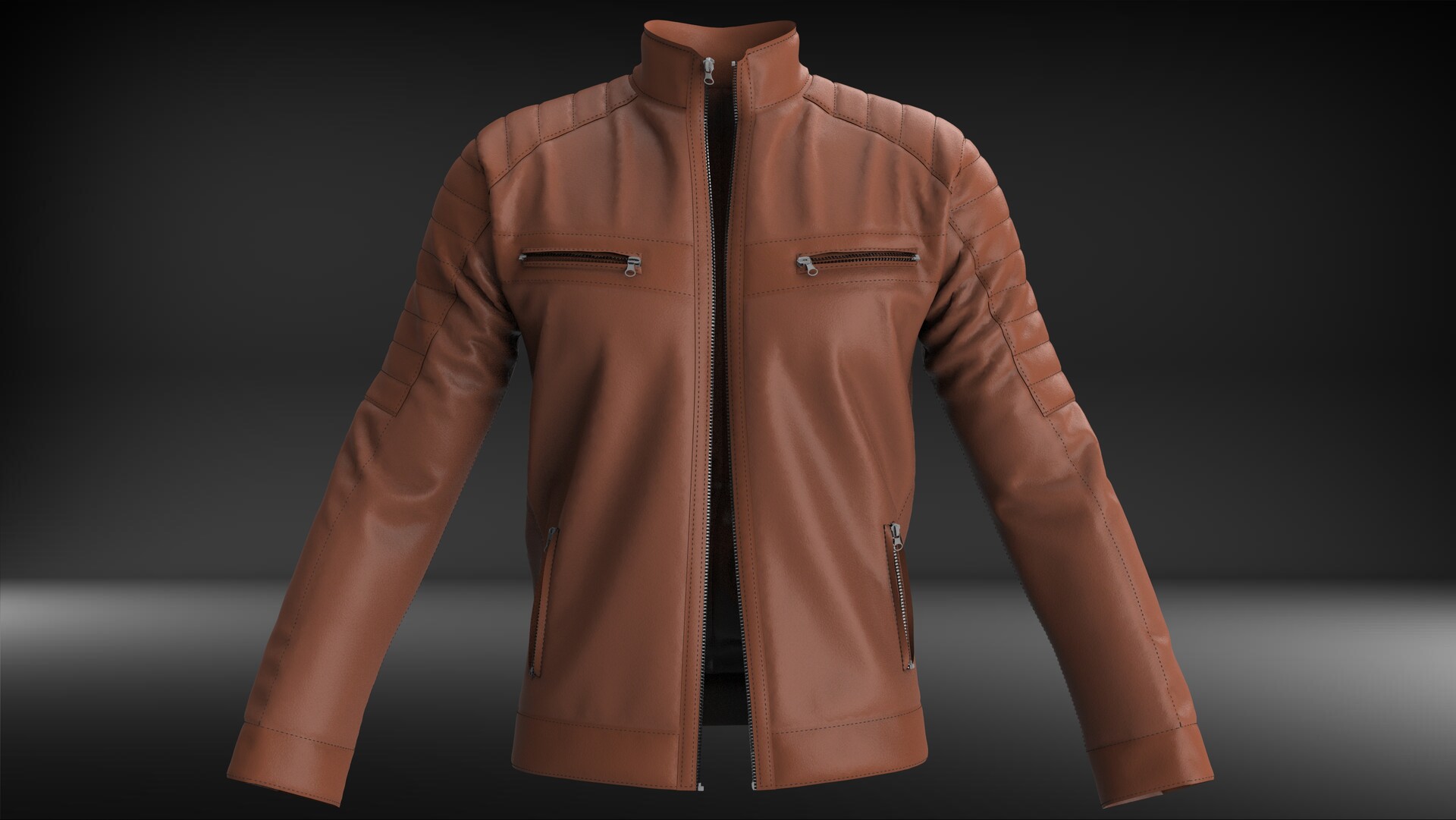 ArtStation - Leather Jacket
