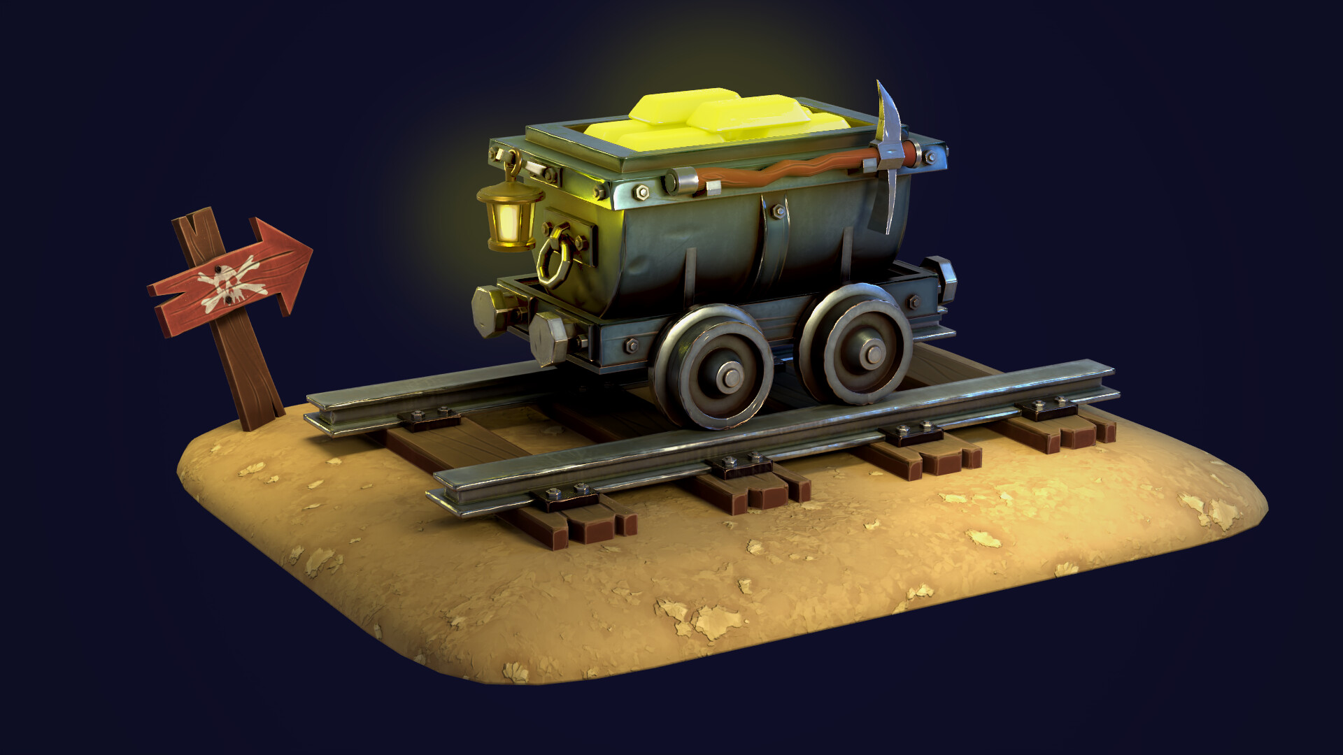 ArtStation - Stylized Wagon