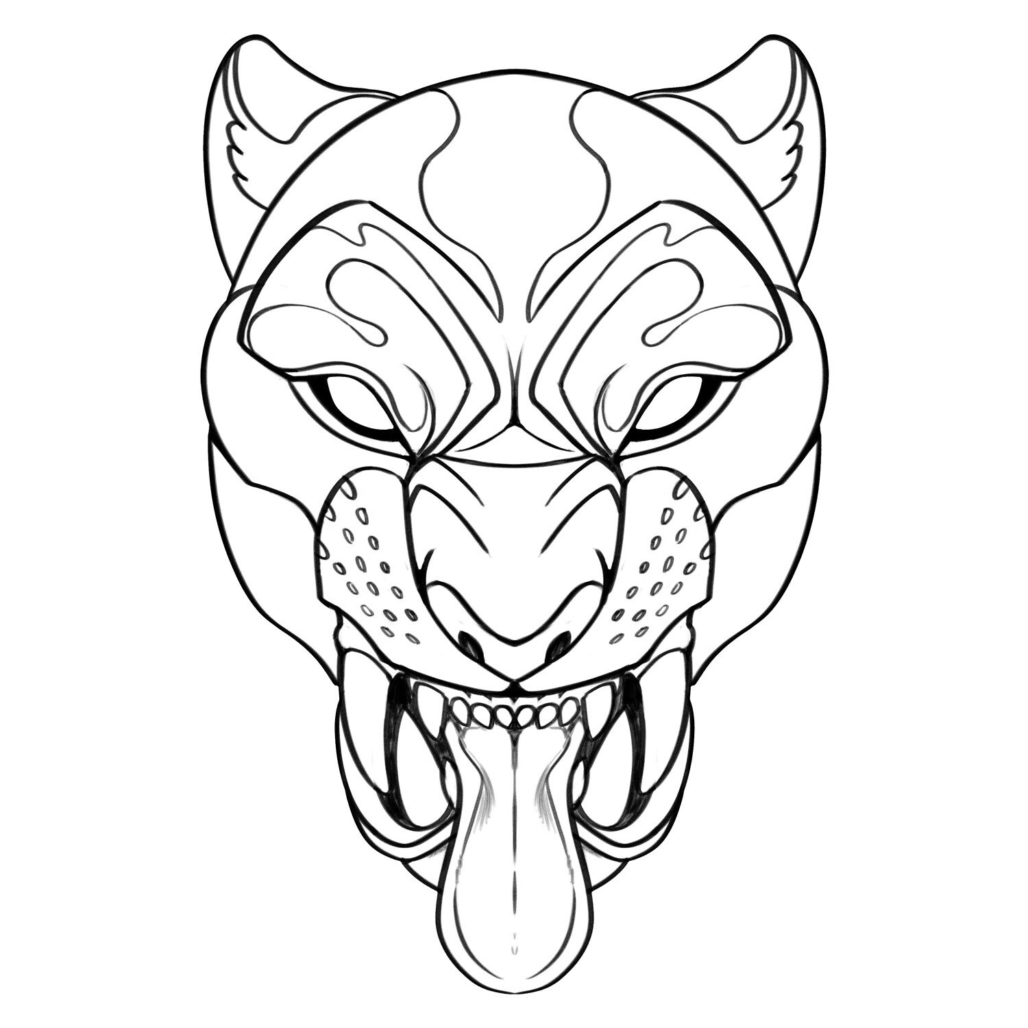 el gran jaguar guatemala coloring pages