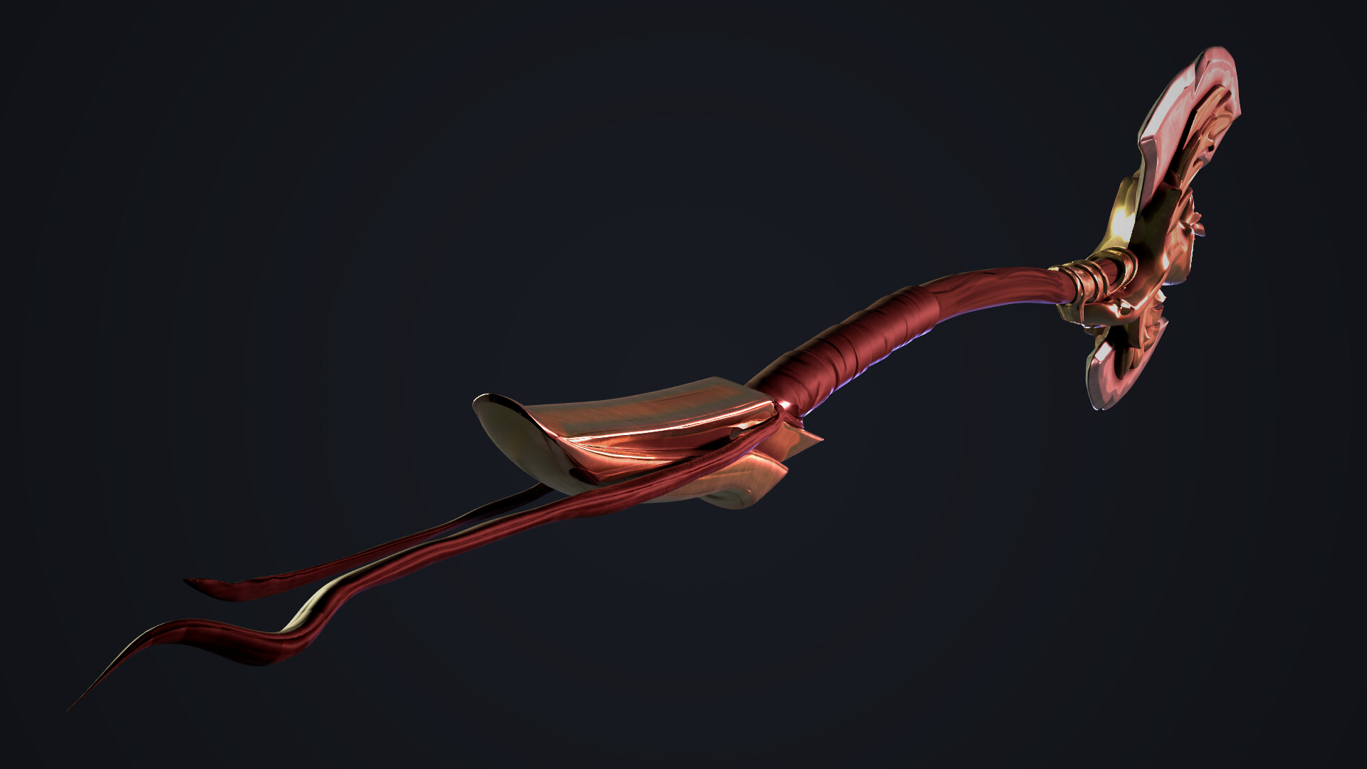 Jose Miguel Vallejo - 3d Model of an axe (concept art by ROOM & STUDIO)