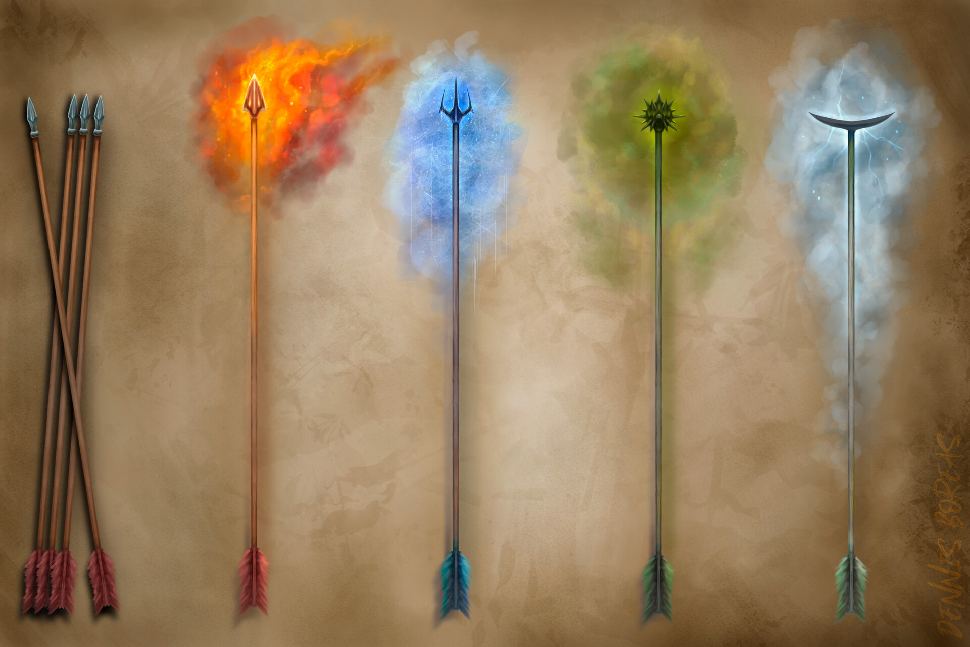 ArtStation - Enchanted arsenal