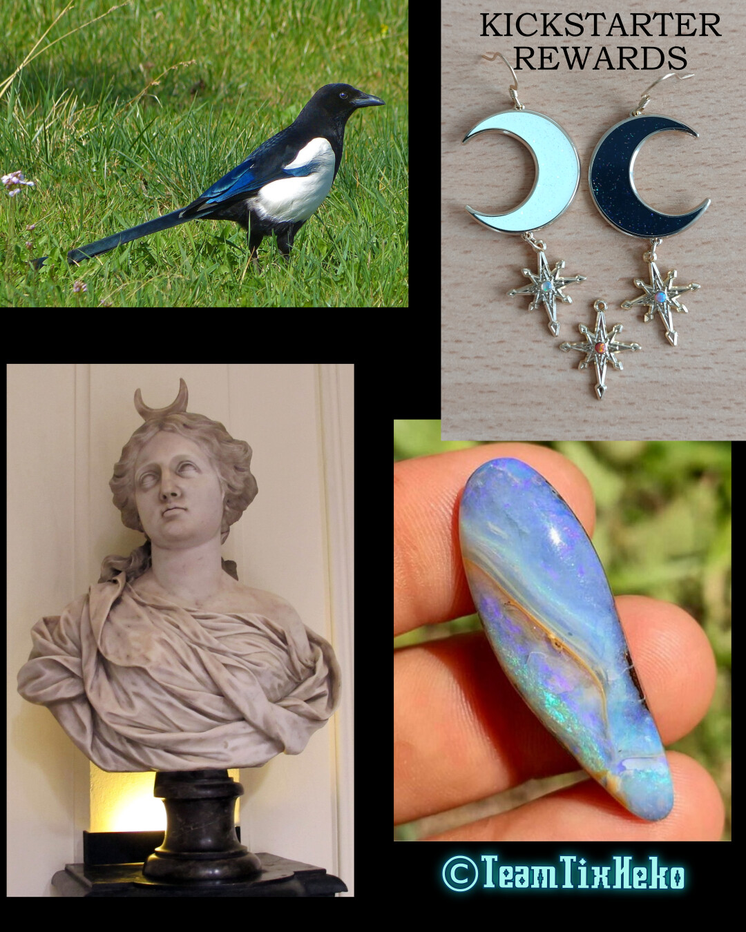 TeamTixHeko - "Maggie the Magpie" (2023) by Tix 🌕