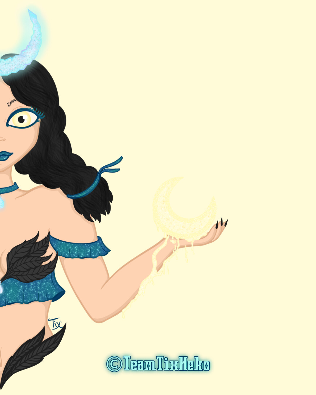 TeamTixHeko - "Maggie the Magpie" (2023) by Tix 🌕