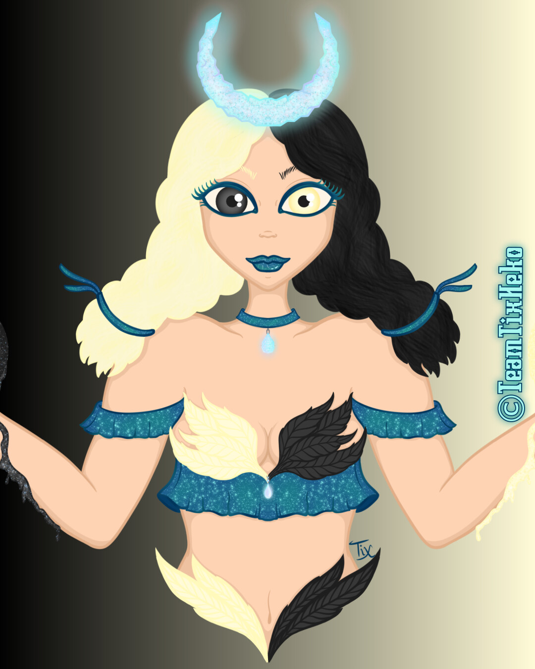 TeamTixHeko - "Maggie the Magpie" (2023) by Tix 🌕