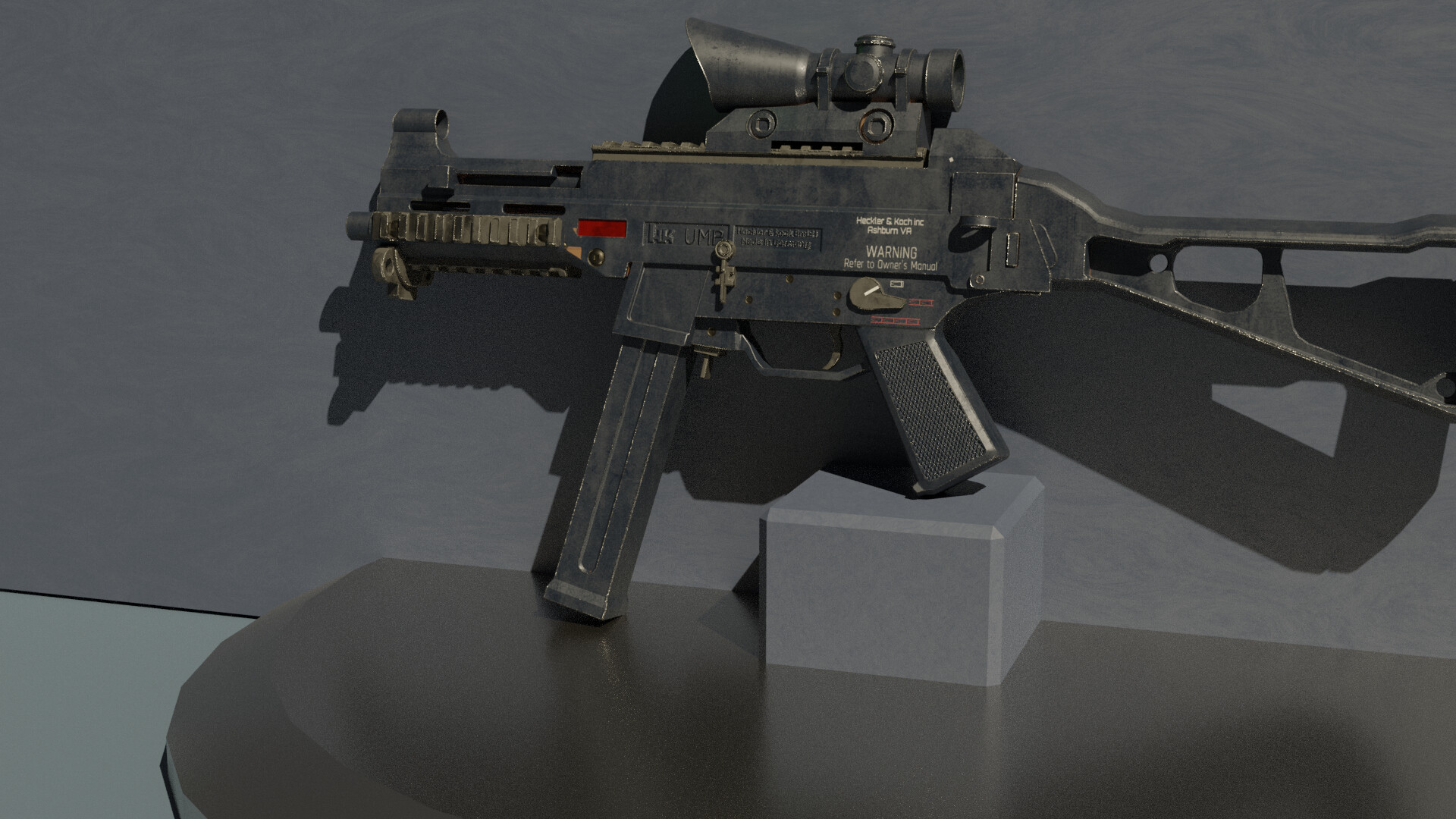 ArtStation - Heckler & Koch UMP 45