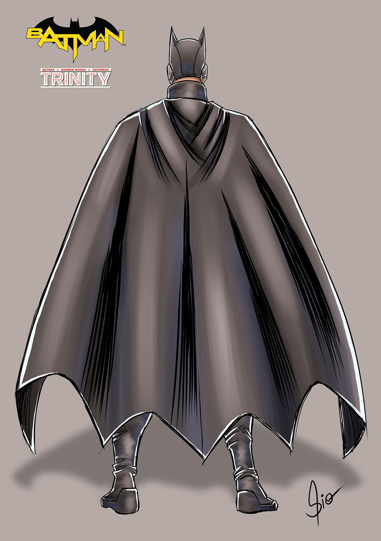 Marcelo Siqueira - DC Comics Trinity Redesign