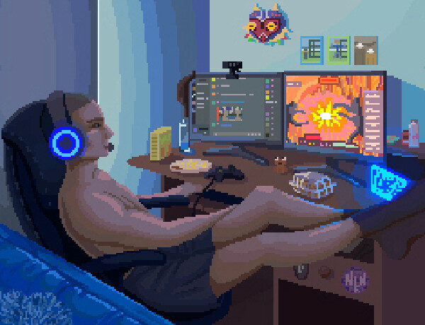 ArtStation - Pixel Gaming Corner