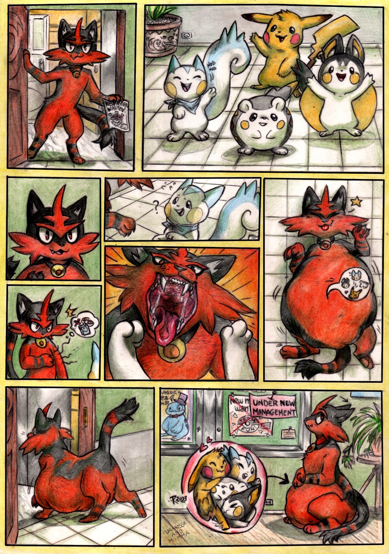 ArtStation - Commission - Team Breakfast