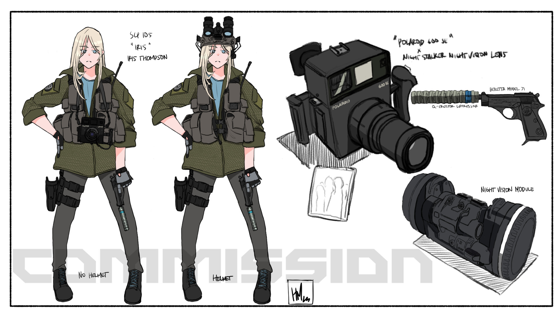 ArtStation - SCP 105 Commission