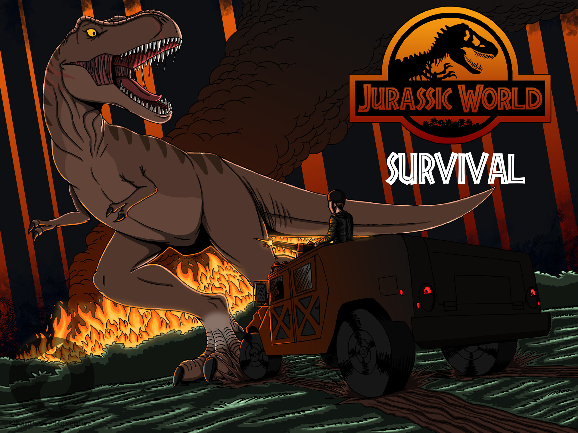 ArtStation - Jurassic World: Survival