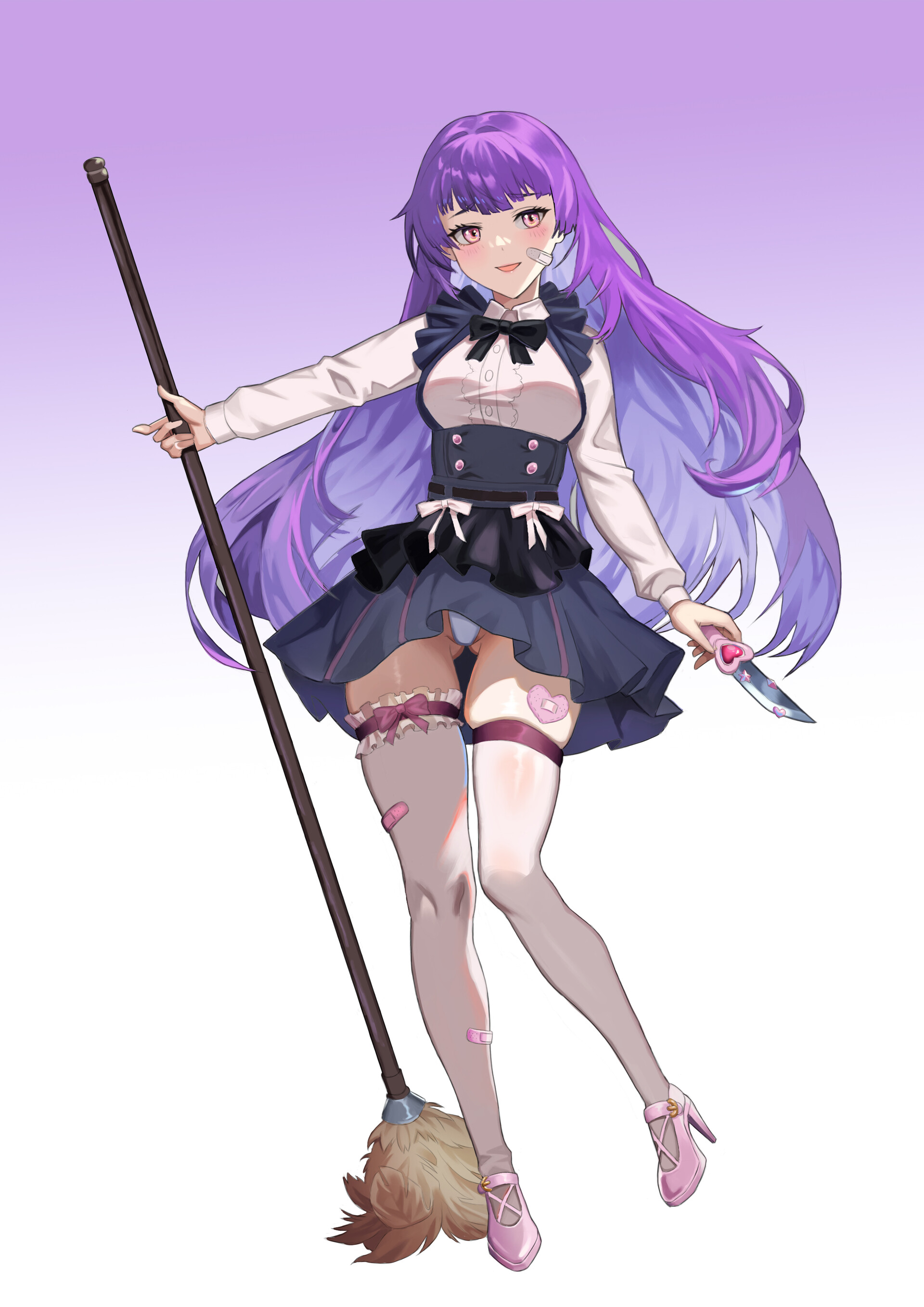 ArtStation - menhera maid