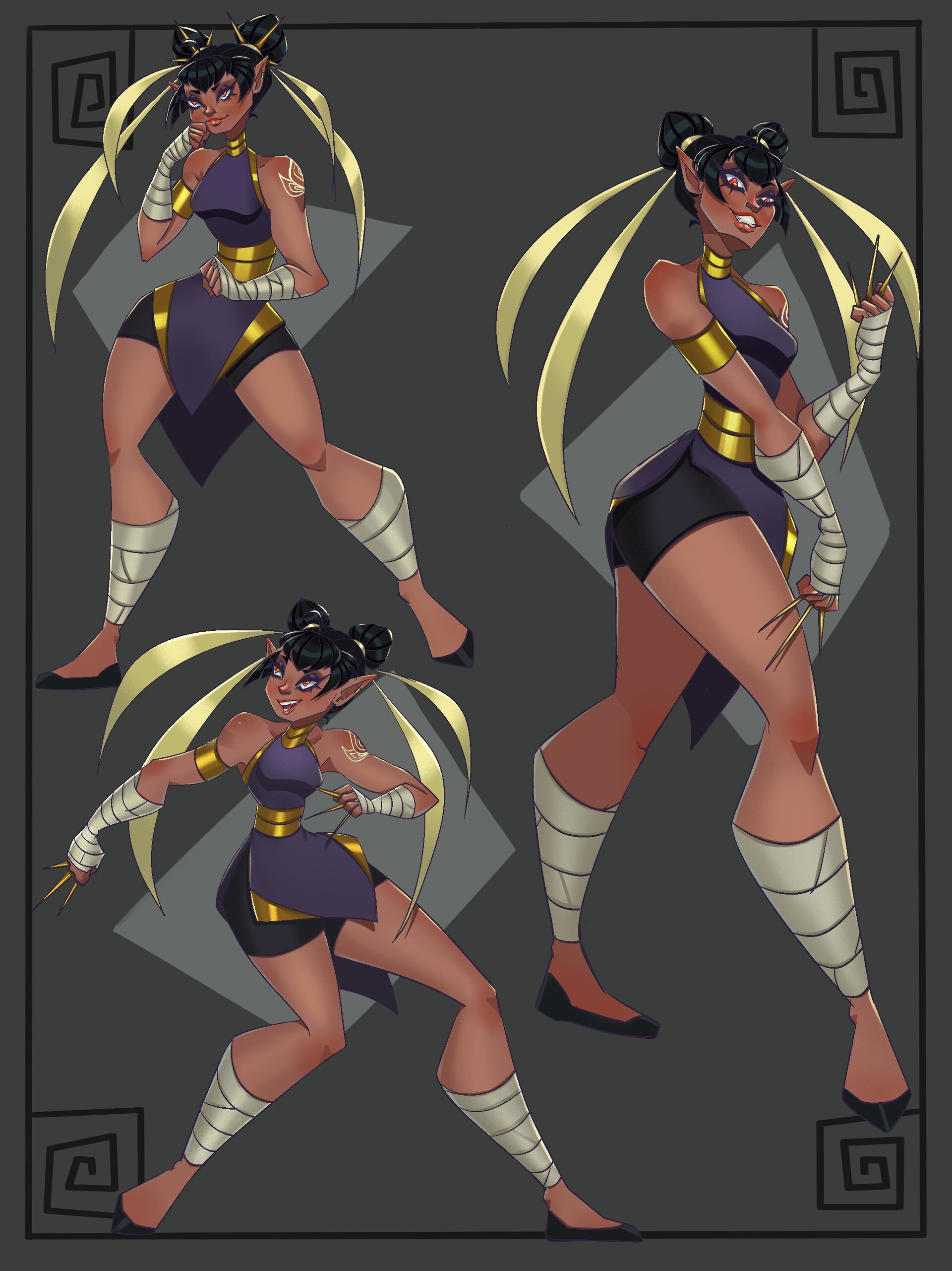 ArtStation - Ari Model Sheets