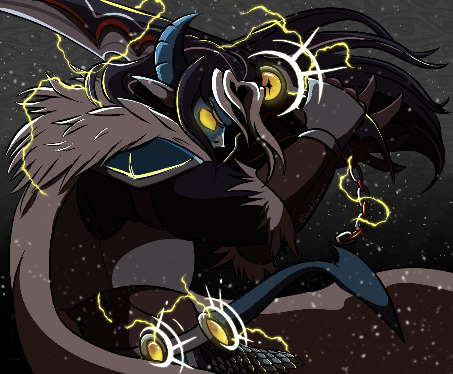 ArtStation - Chrysaor the Champion Hexblade