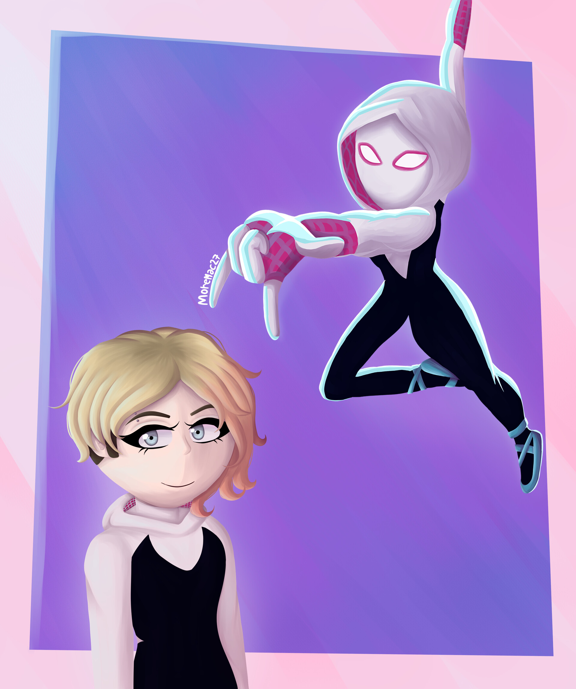 ArtStation - Gwen Stacy | ATSV Fanart