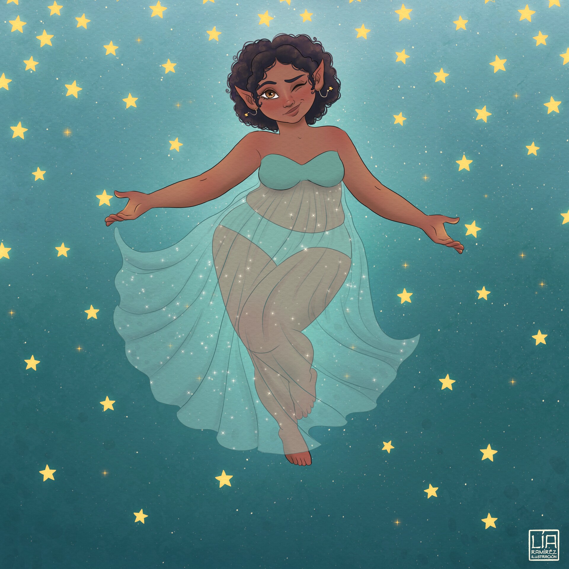 ArtStation - Raining stars