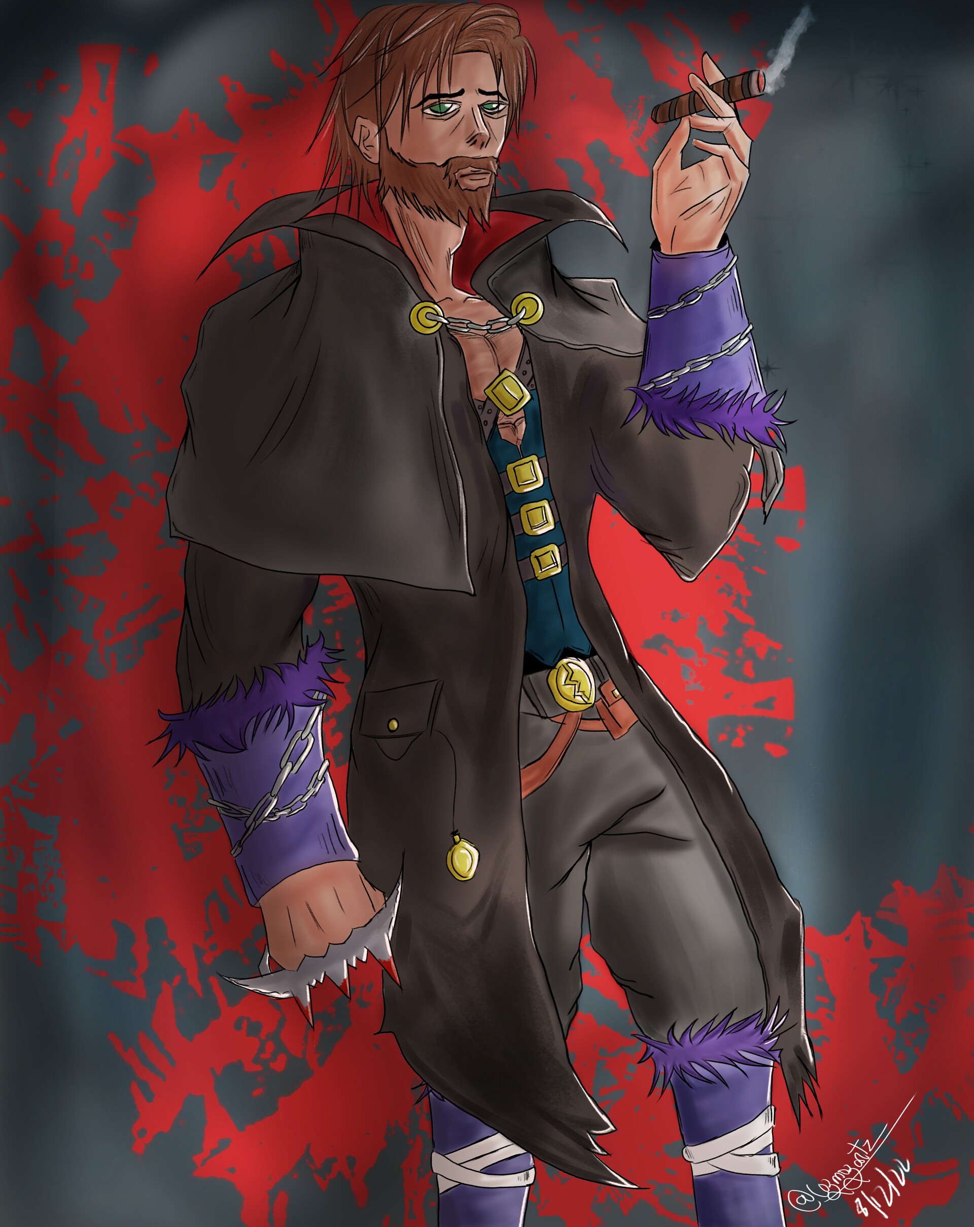 ArtStation - Vampire Hunter