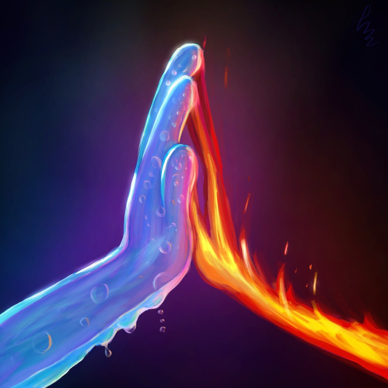 ArtStation - Elemental Fanart