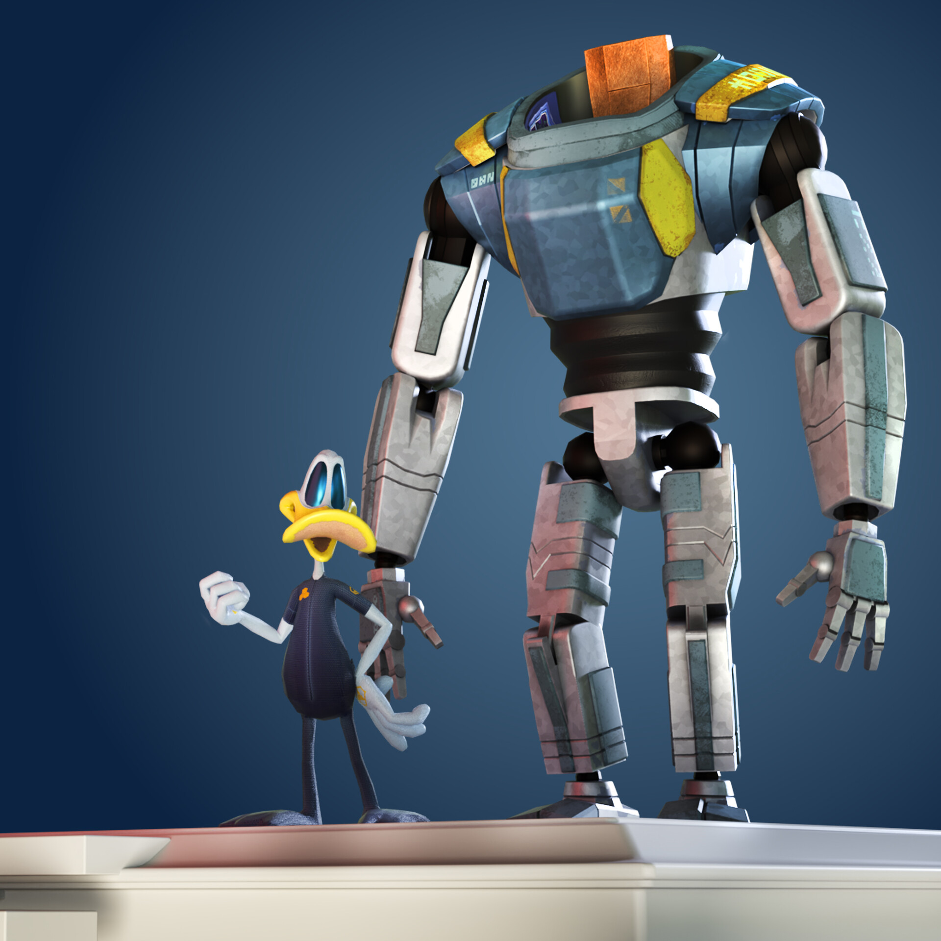 ArtStation - Duck Power Suit