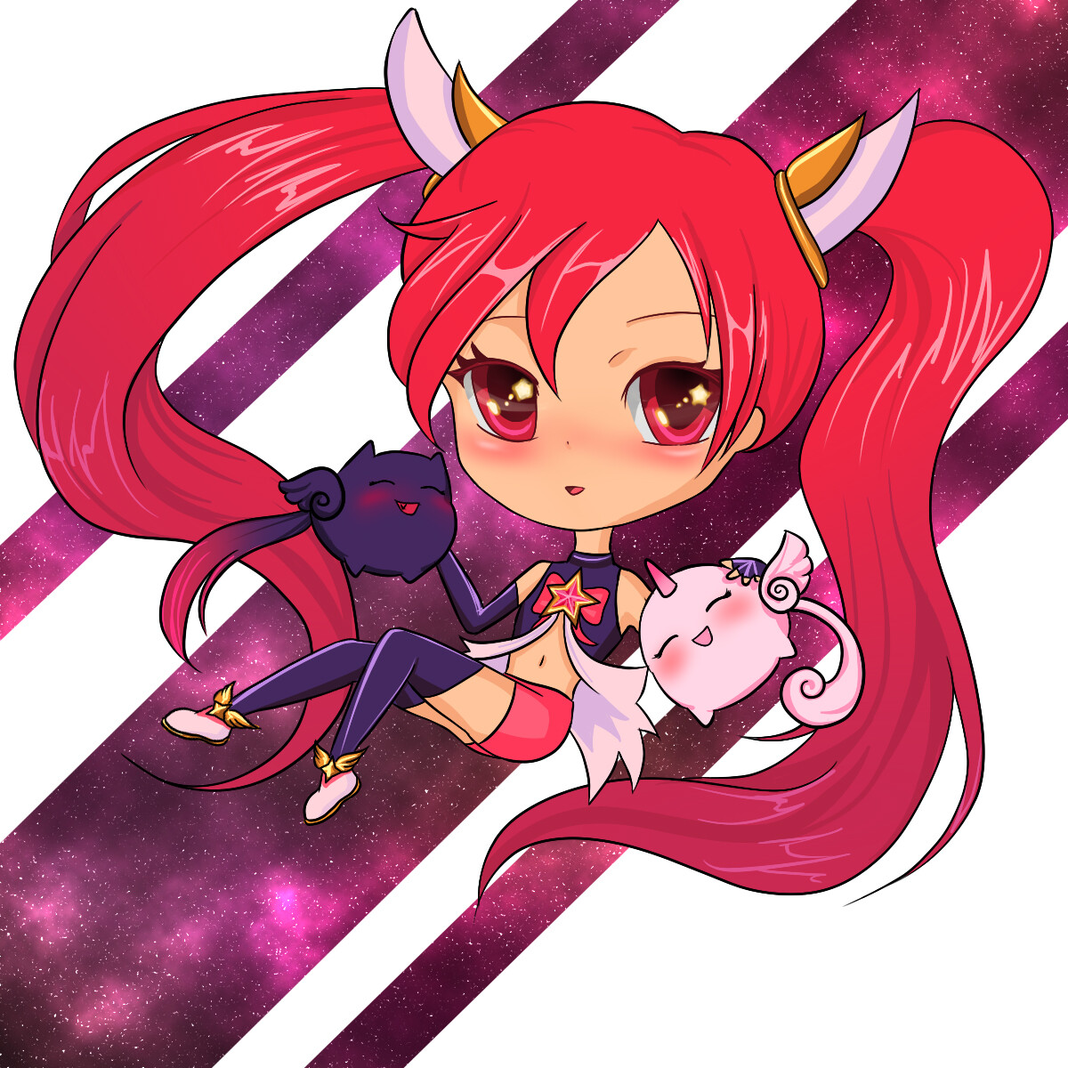 ArtStation - Star Guardian Jinx Chibi Fanart