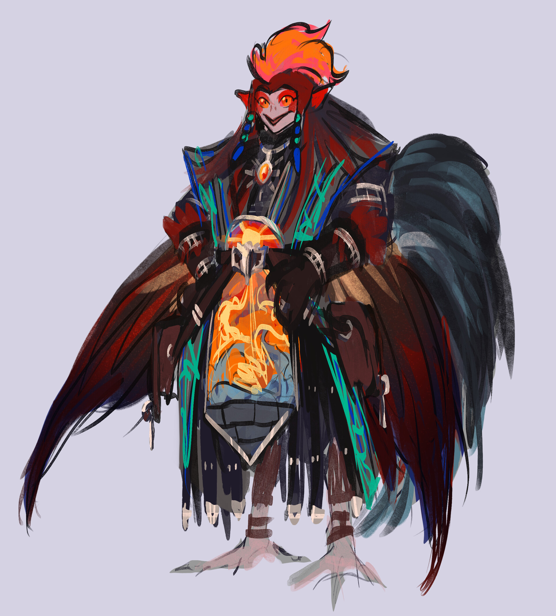 ArtStation - Rooster OC