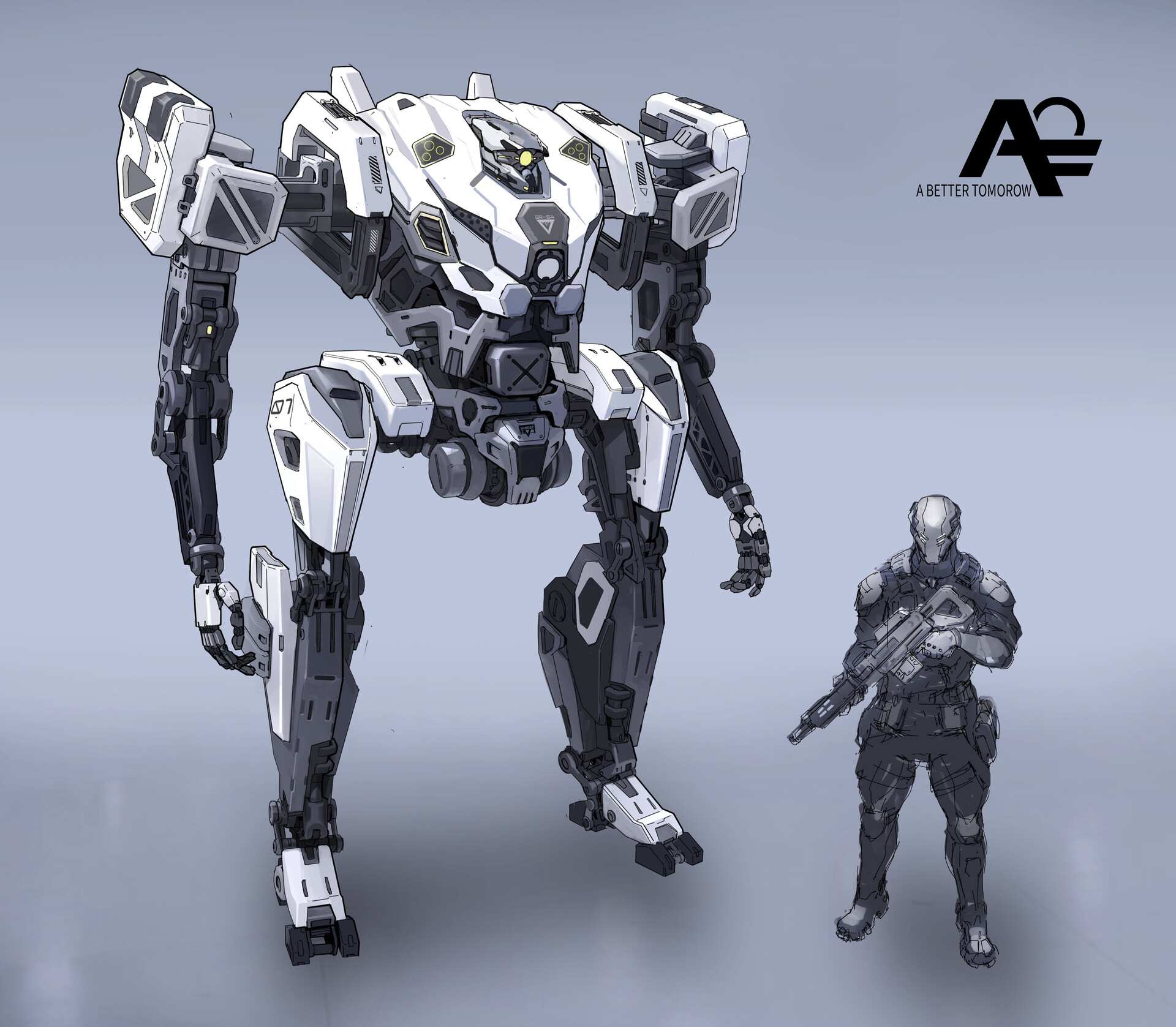 ArtStation - after future project meca