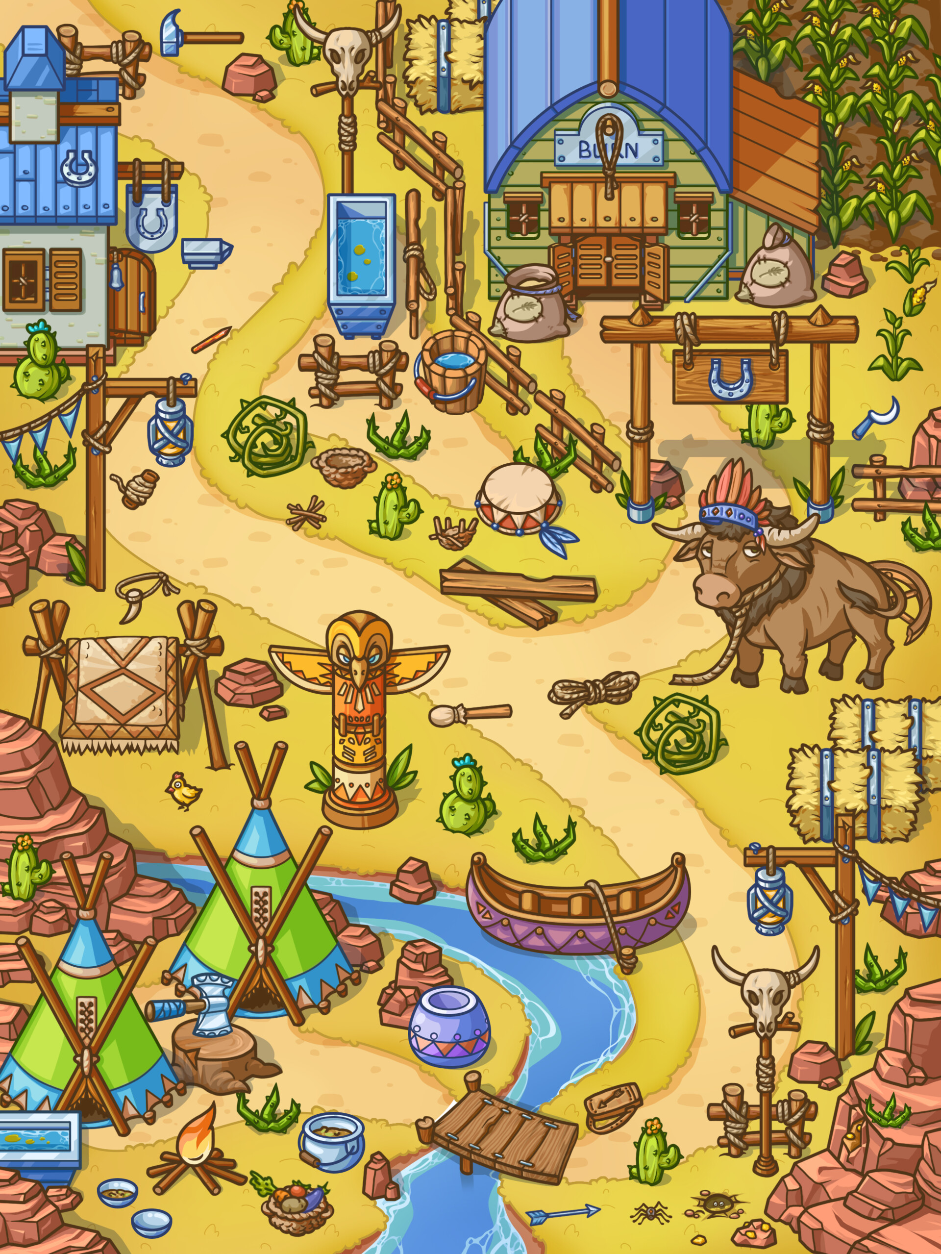 ArtStation - Hidden objects location