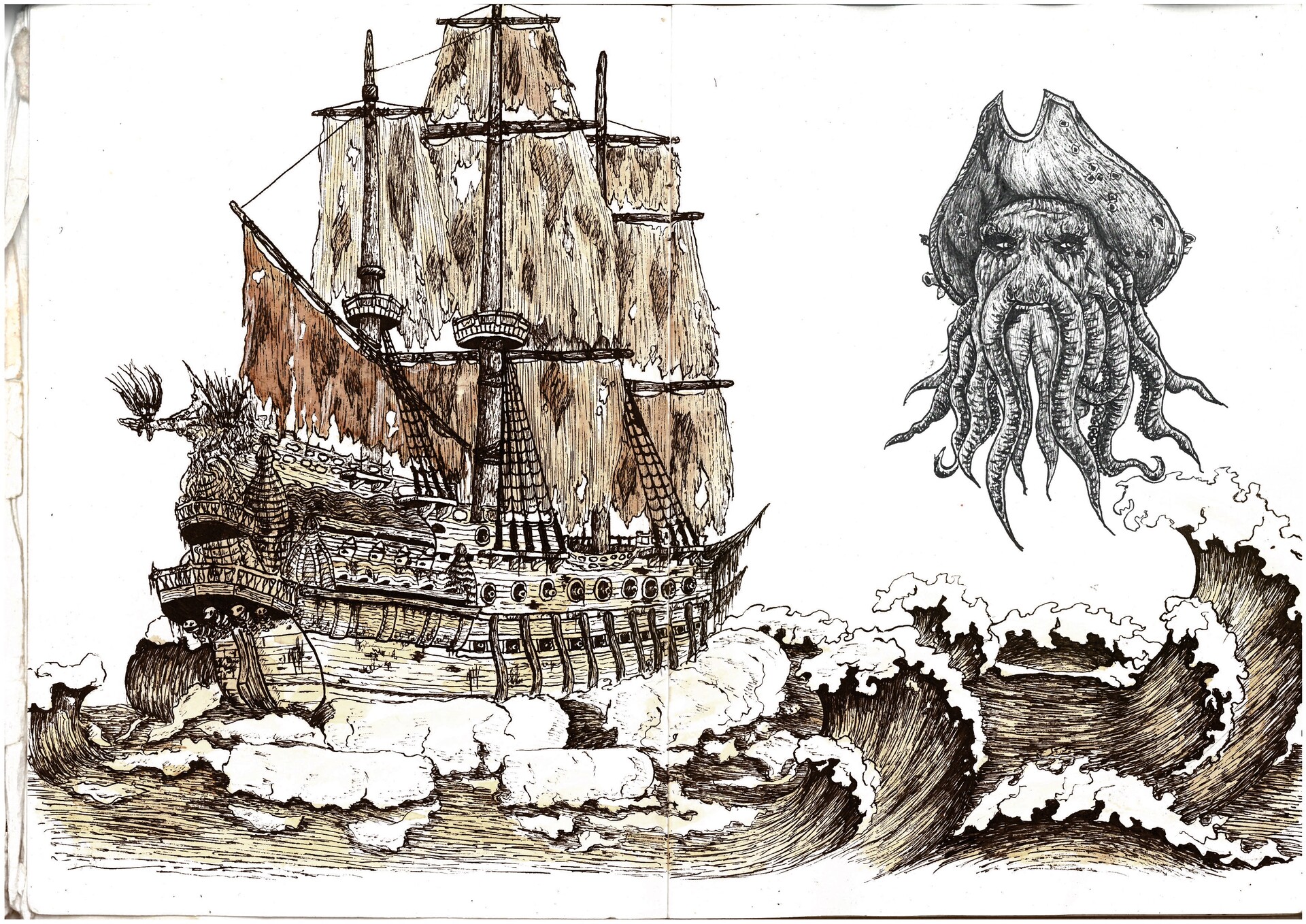 flying dutchman coloring pages