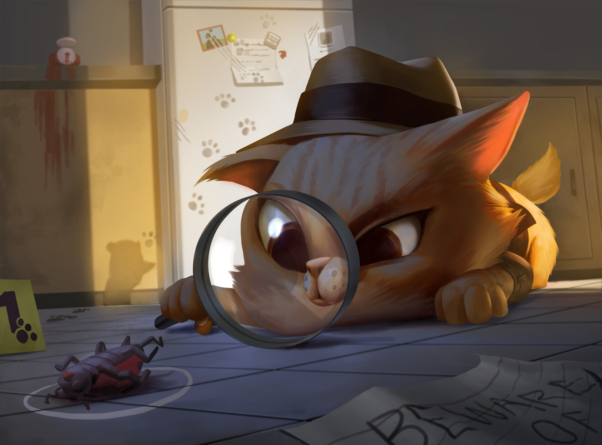 ArtStation - Detective Meow