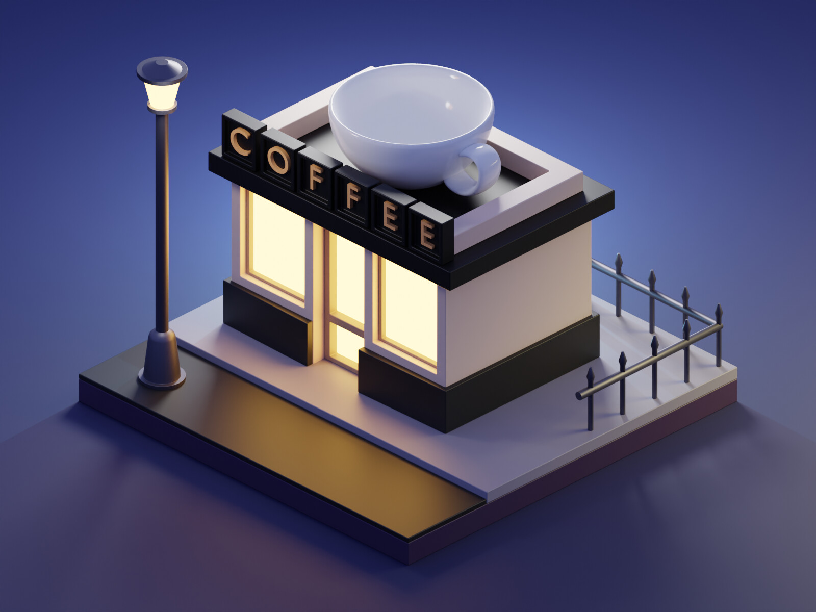 ArtStation - Coffee house