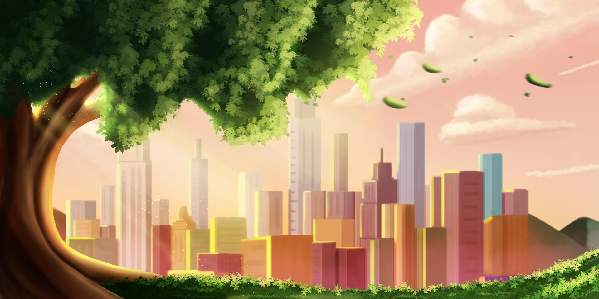 ArtStation - City Background