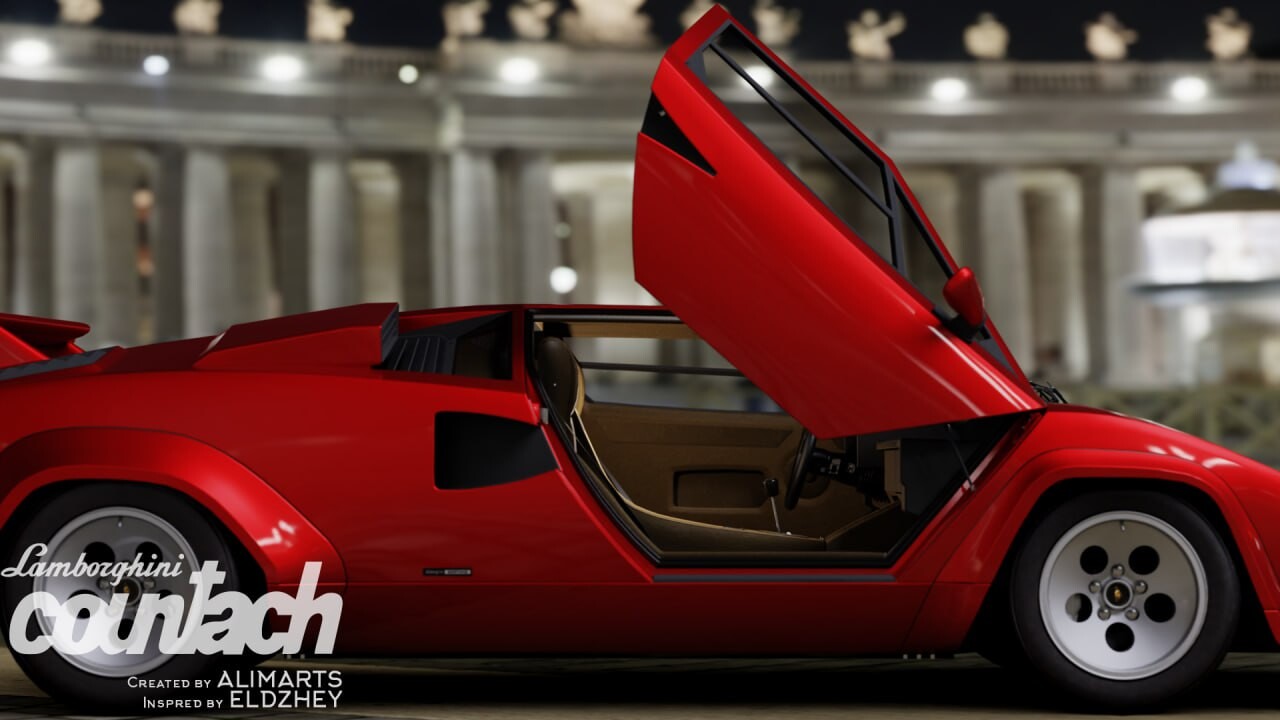 ArtStation - Lamborghini Countach