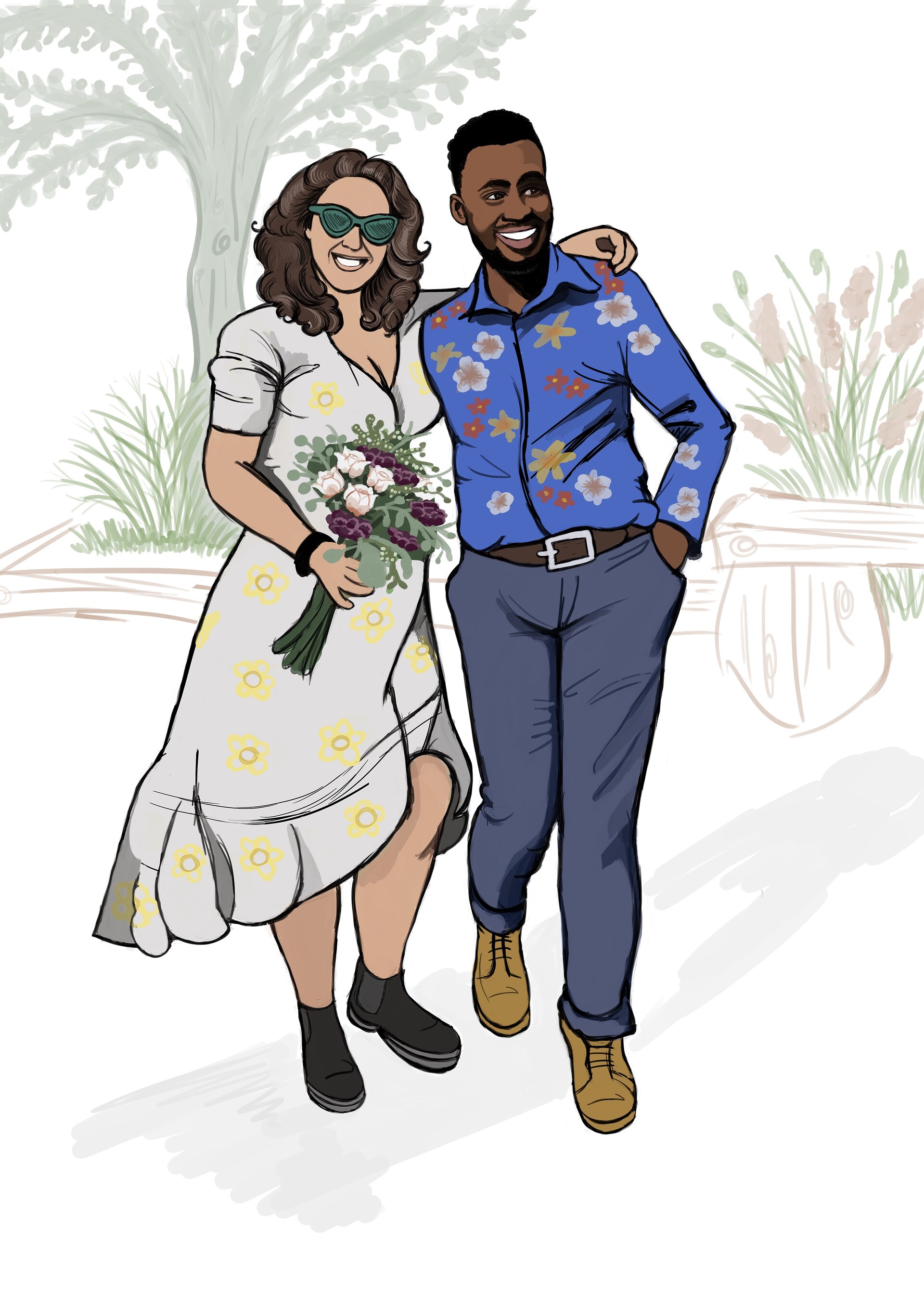 ArtStation - Couples illustration