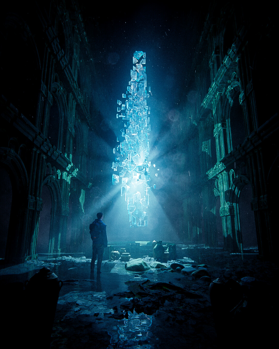 ArtStation - Shattered Crystals