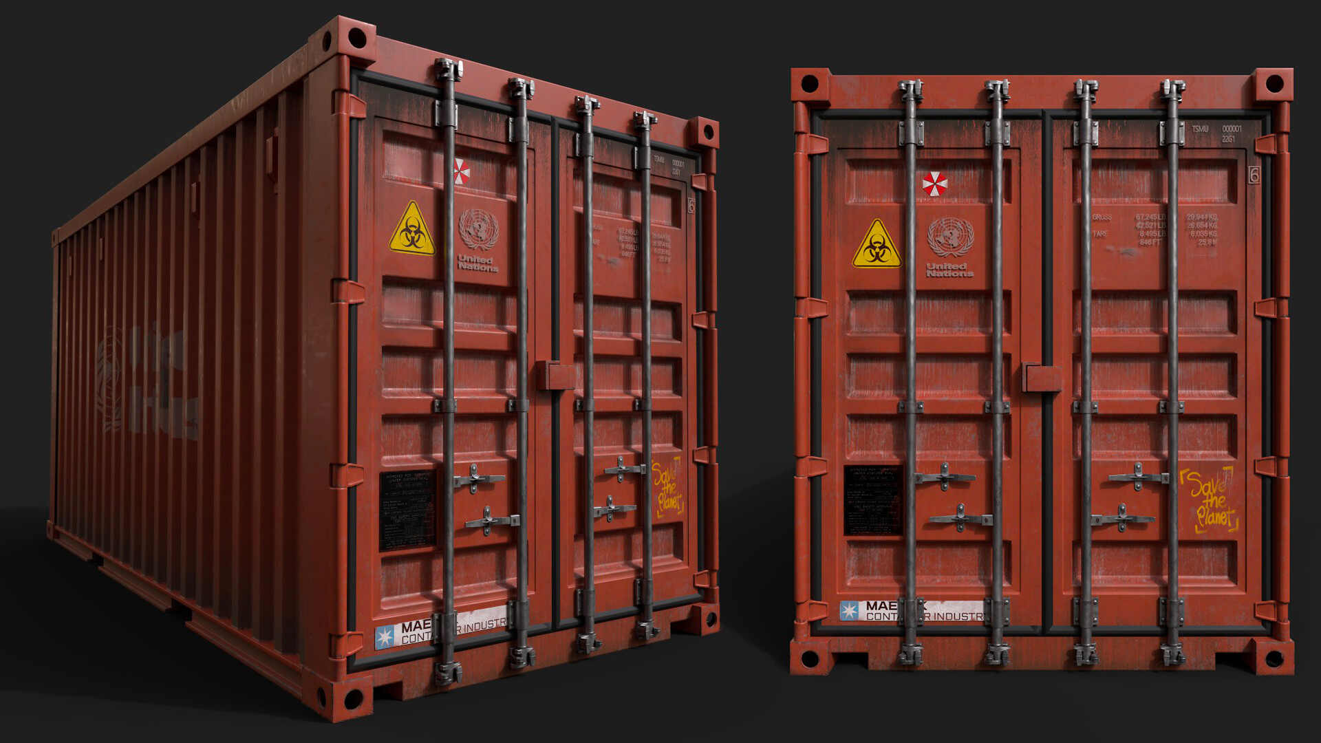 ArtStation - Sea container