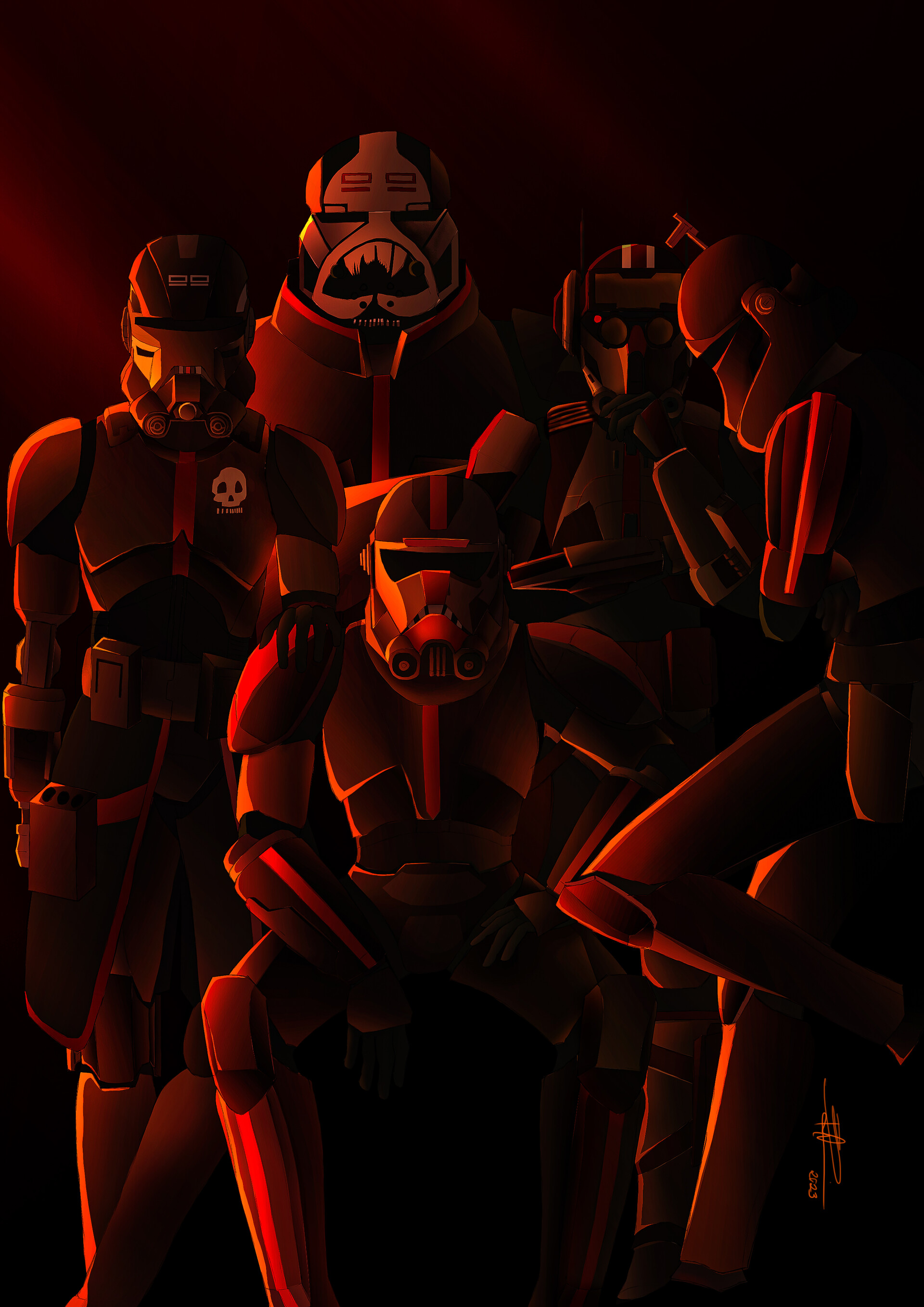 ArtStation - Bad Batch illustration