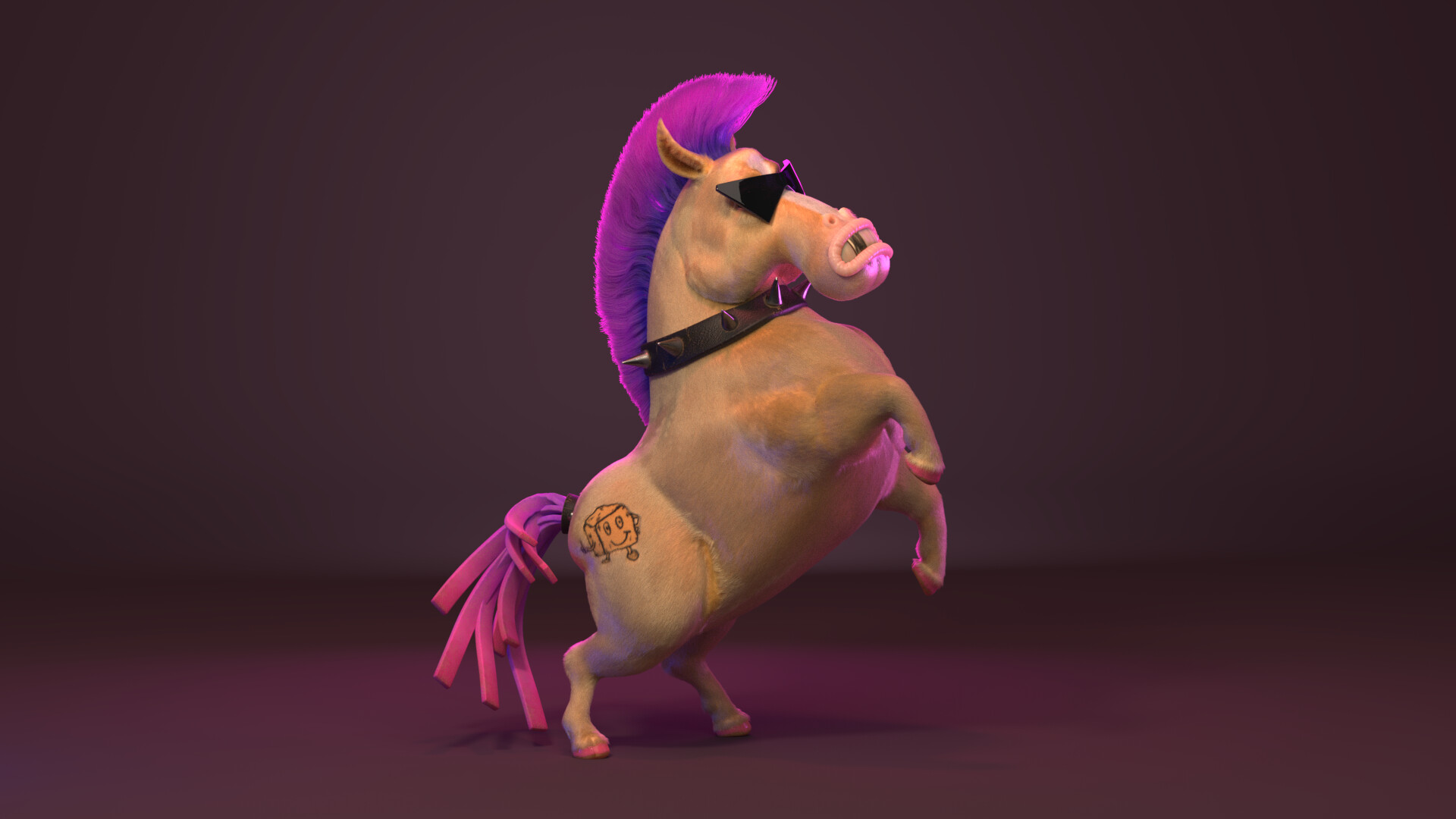ArtStation - Punk Horse