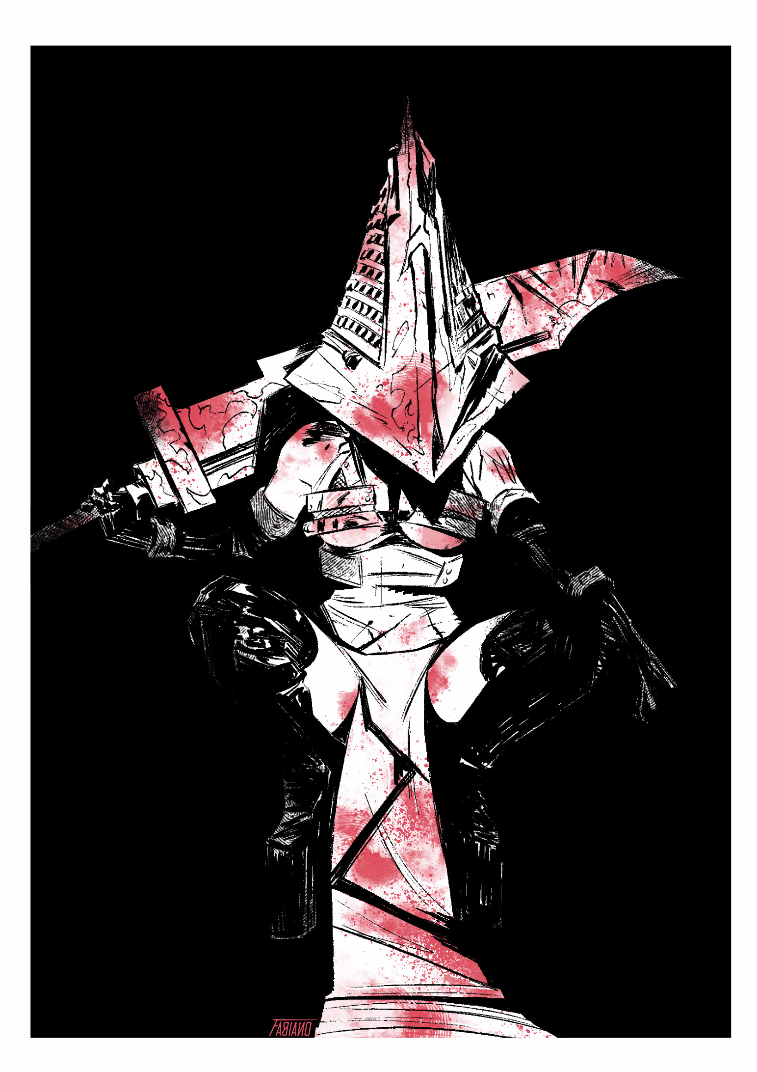 ArtStation - Silent Hill FAN ART with Jessica Nigri Model