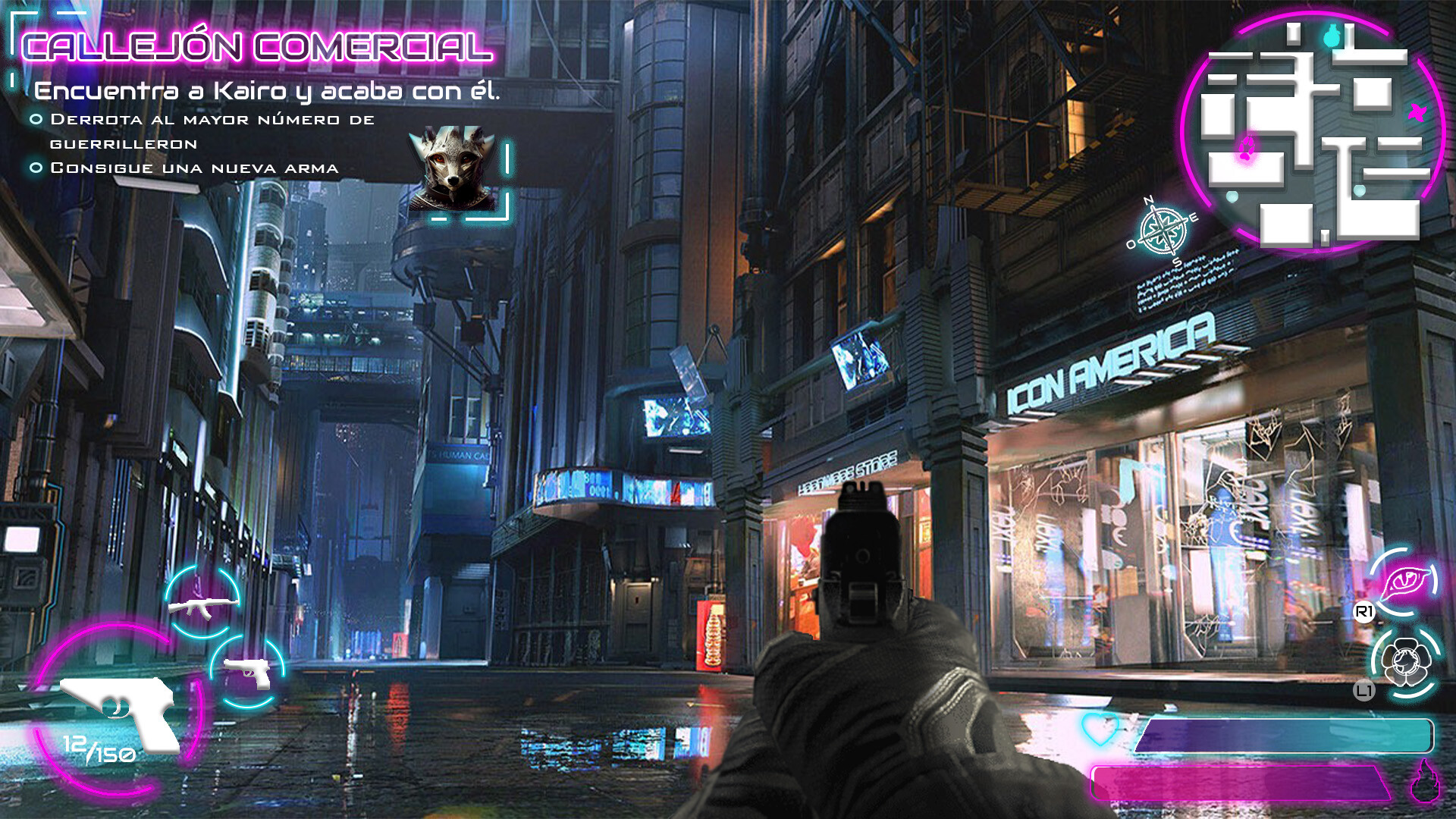 ArtStation - photoshop, HUD