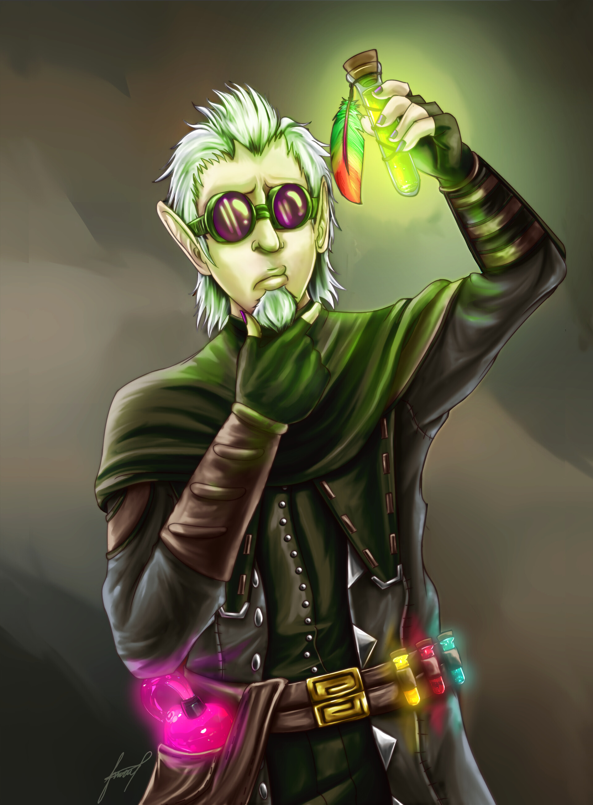 ArtStation - Kyrin (AKA Dr. Disappointment) (OC Fan Art)