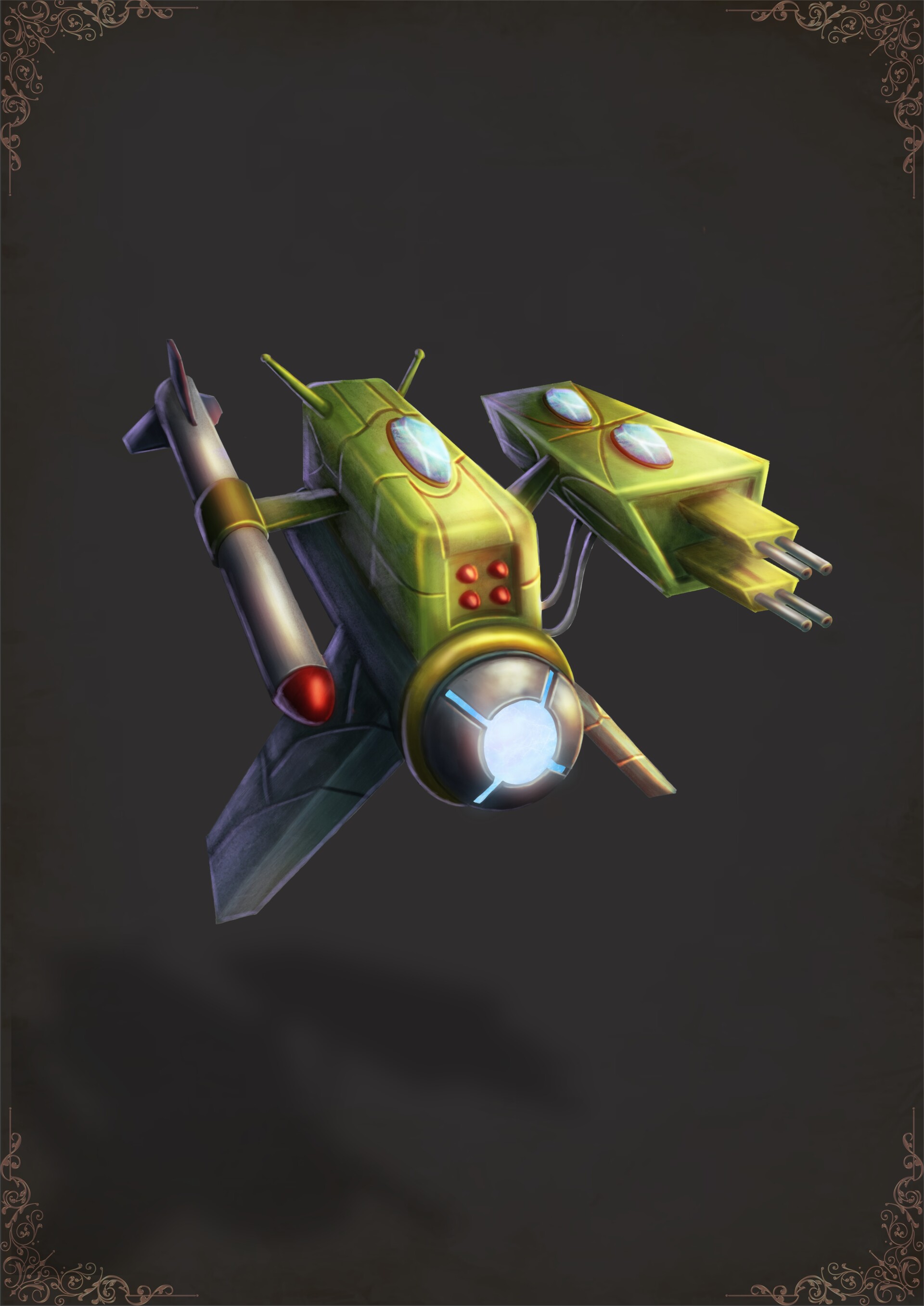 ArtStation - Combat drone