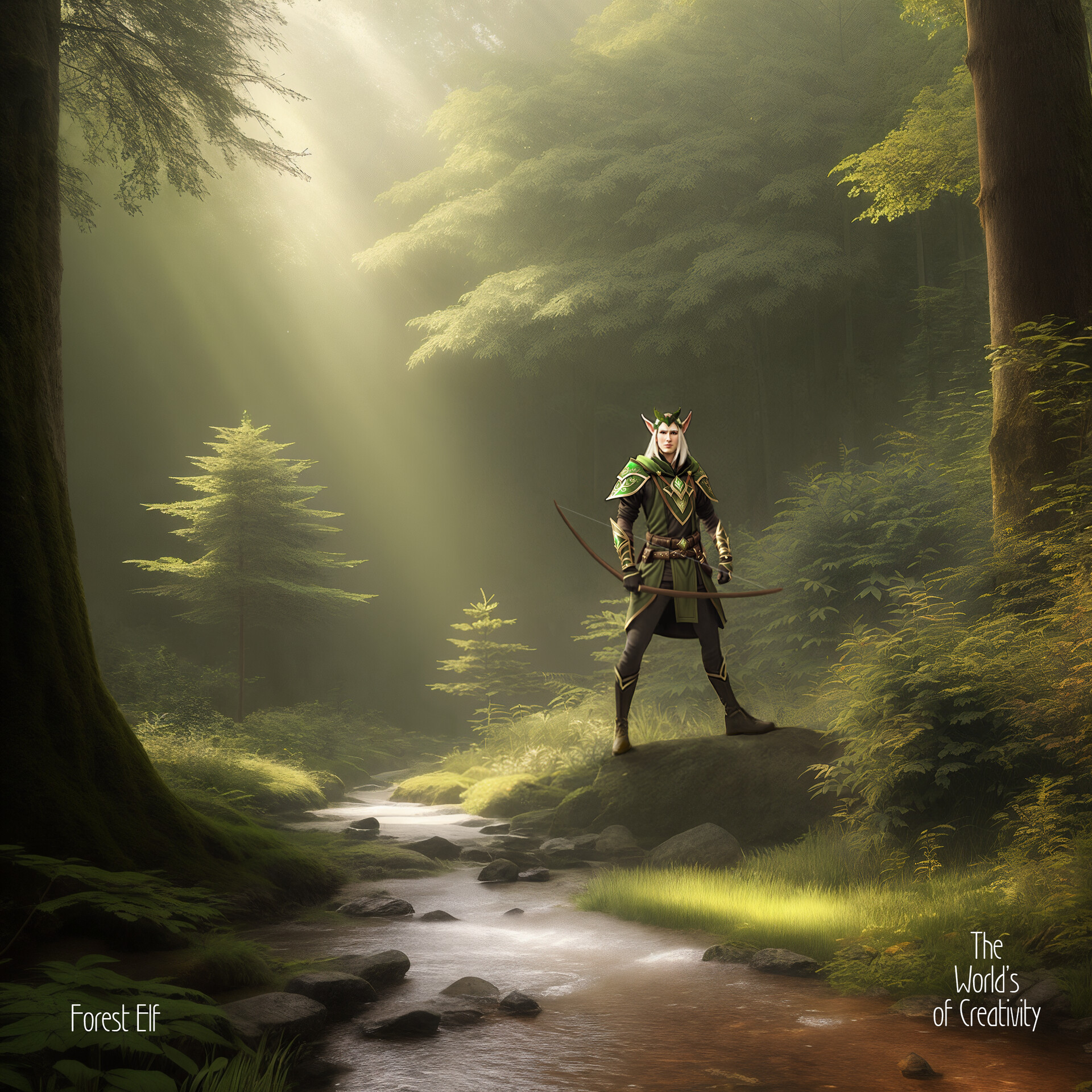 ArtStation - Forest Elf