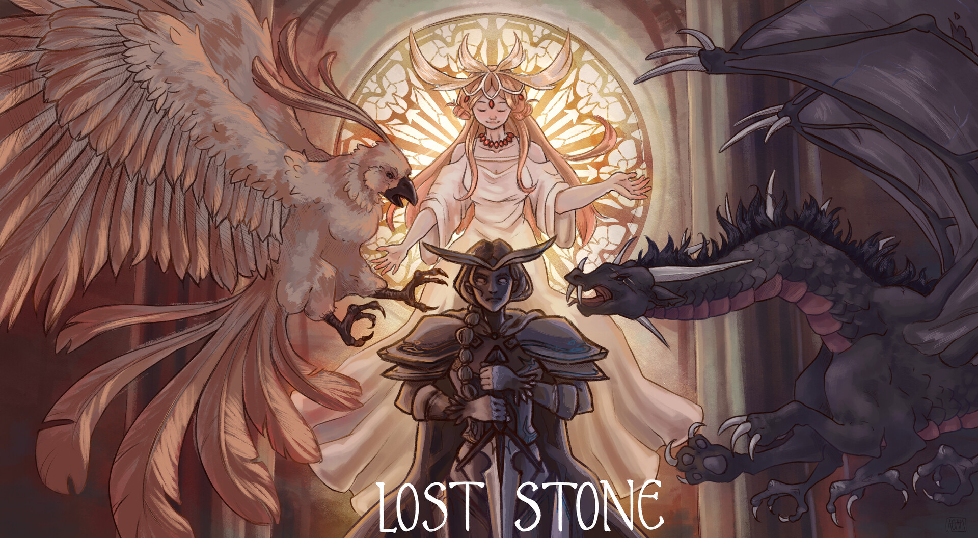 ArtStation - Lost Stone