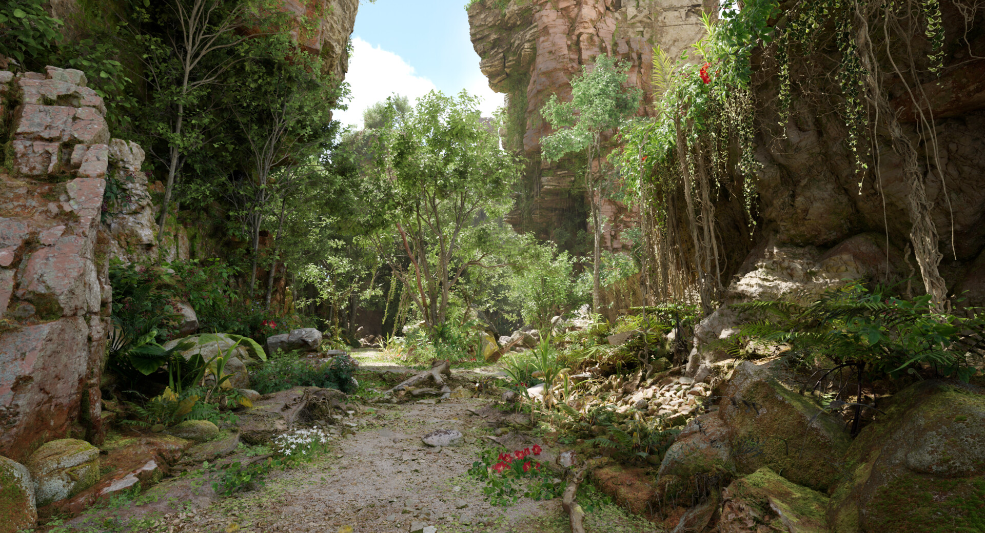 ArtStation - Rocky Jungle / Unreal Engine 5