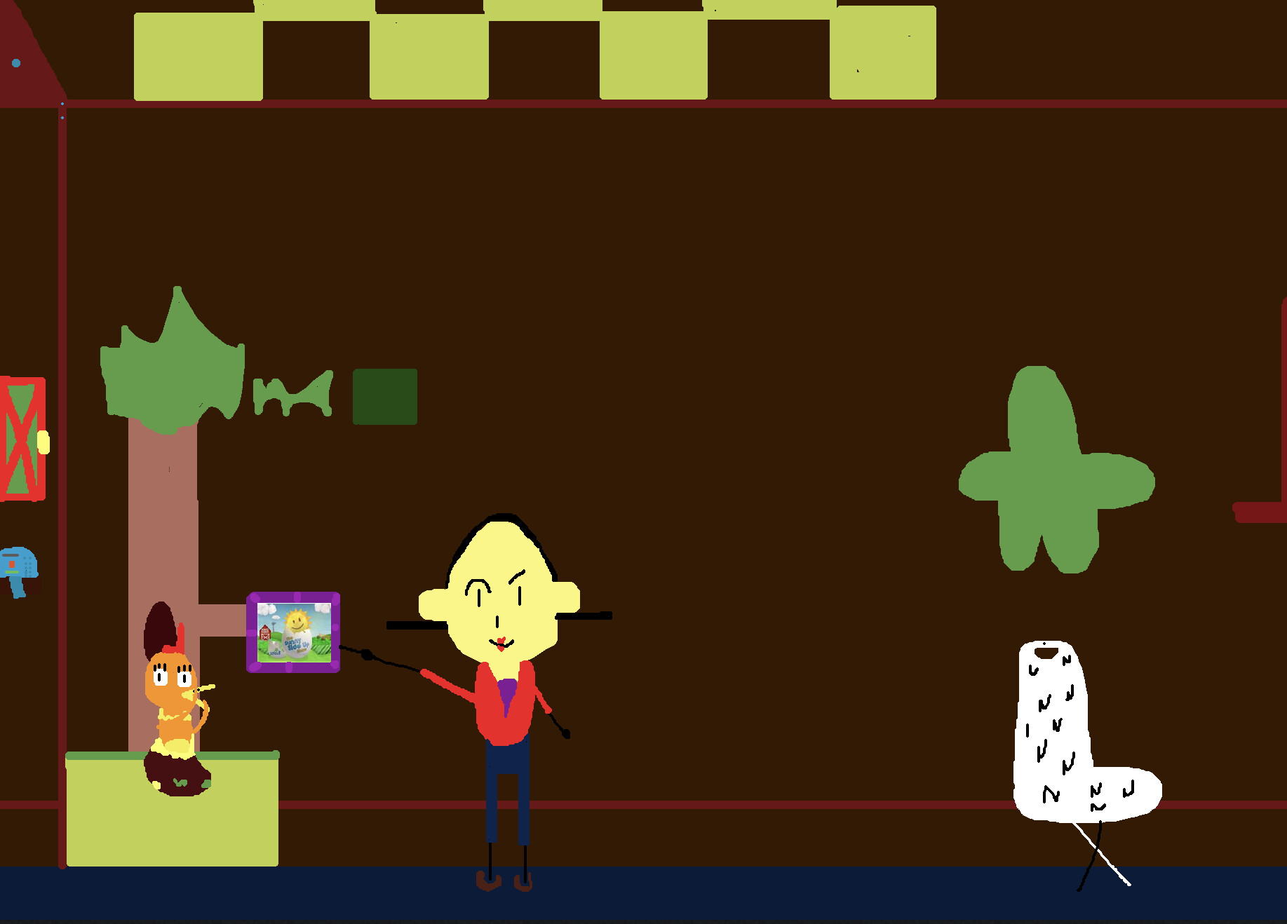 ArtStation - Chica in the Dark (Behind the Squeak)