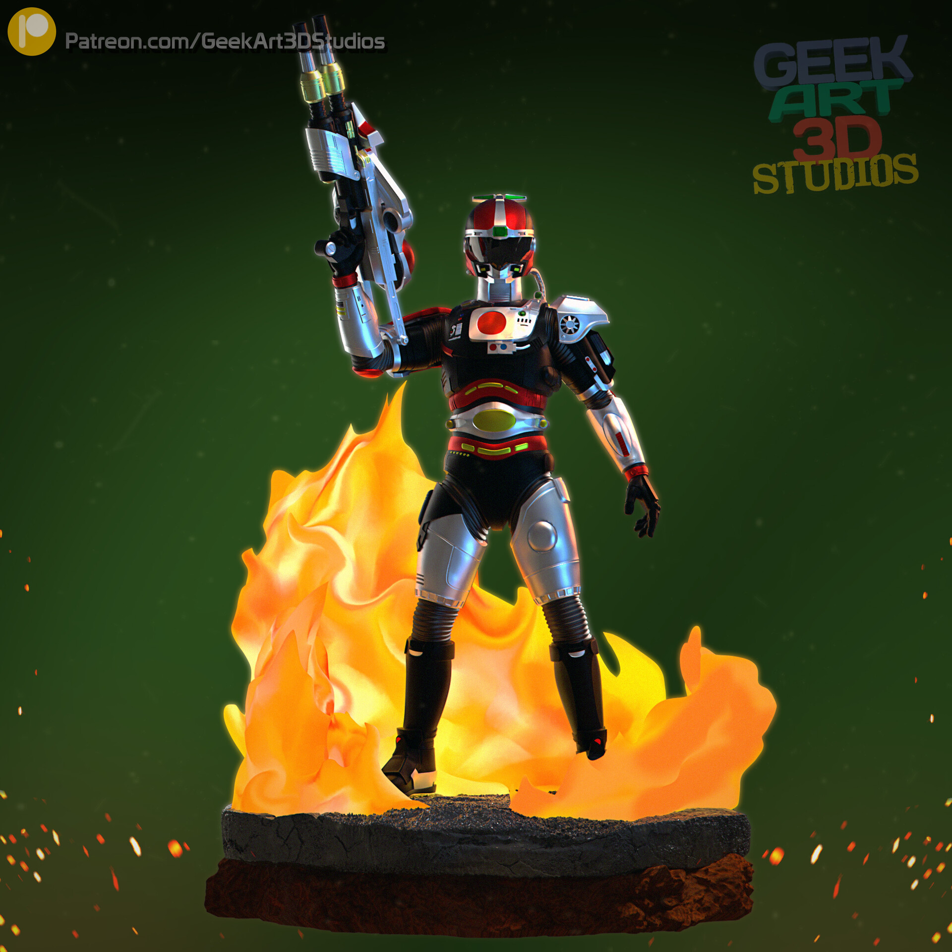 ArtStation - Solbrain - Knight Fire