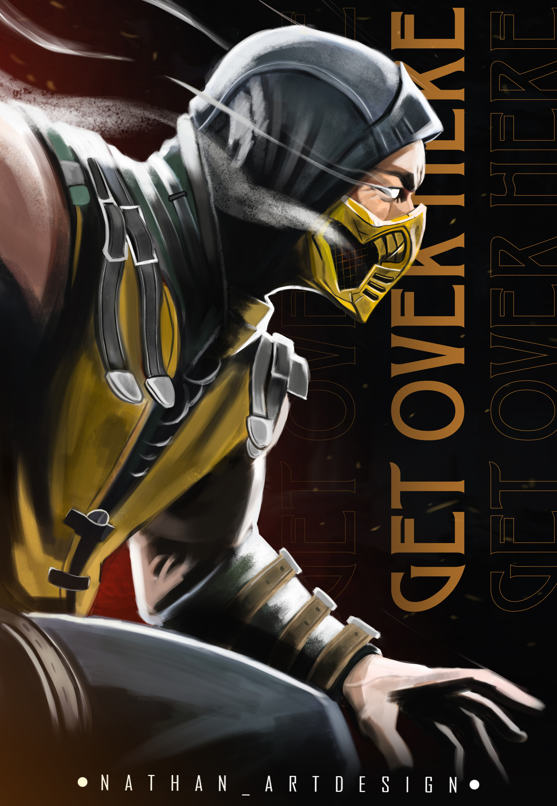 get over here scorpion