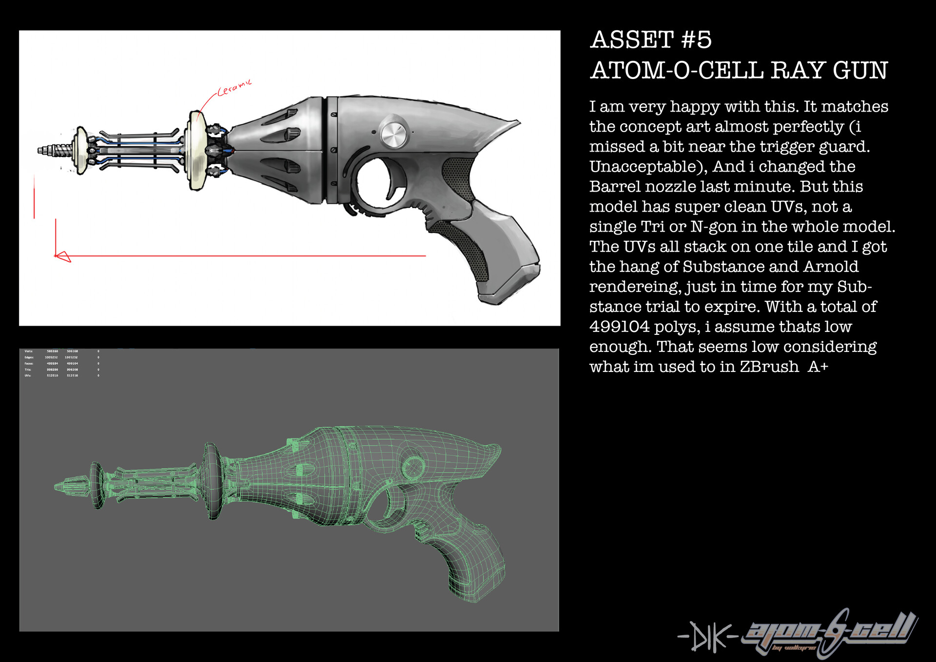 Richard Dik Killalea - Atom-O-Cell! Ray Gun